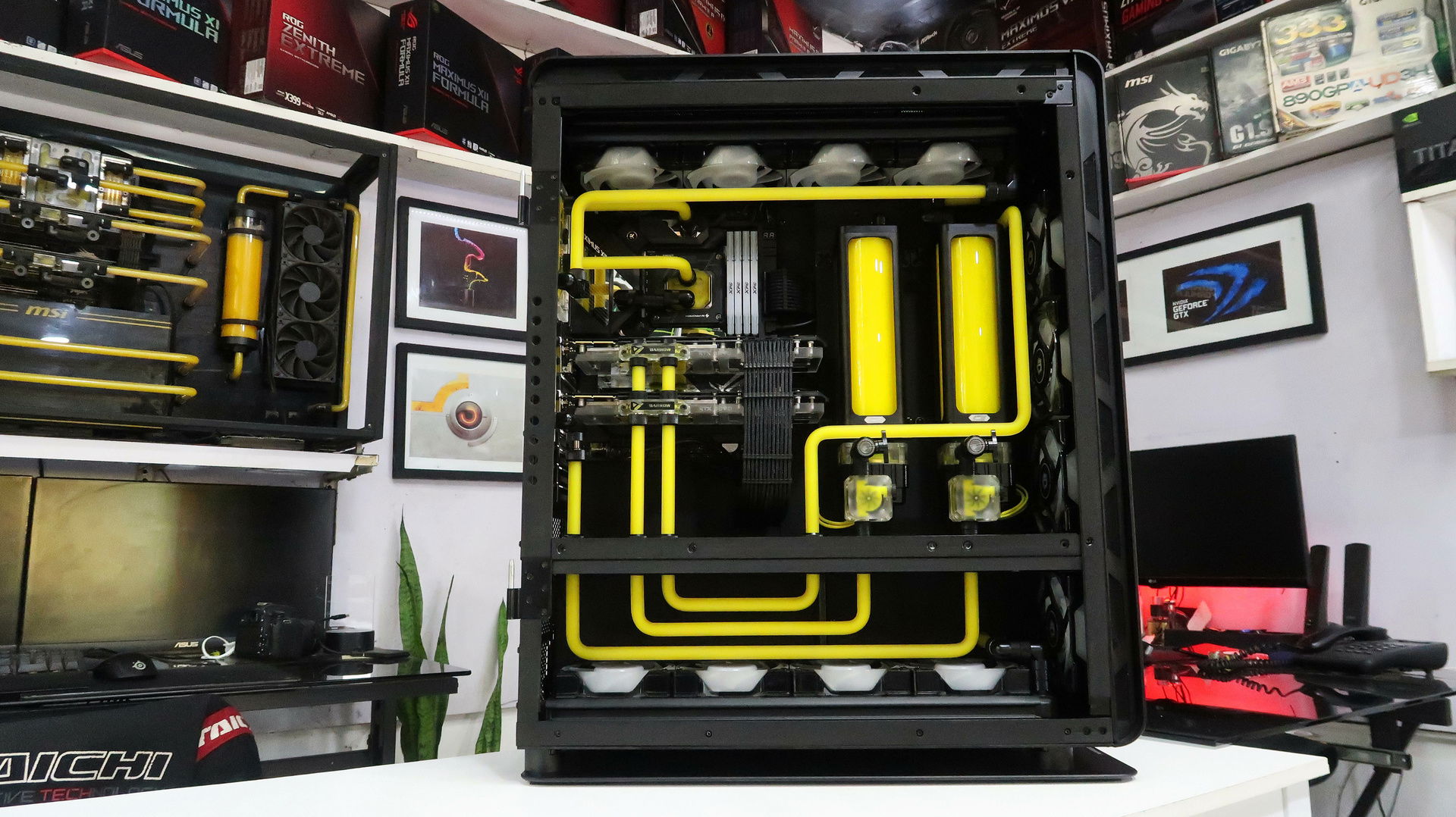 Custom Pc Build #87 "Cyberpunk 2020" An i9 10900k and two Rtx 3090 on a ...