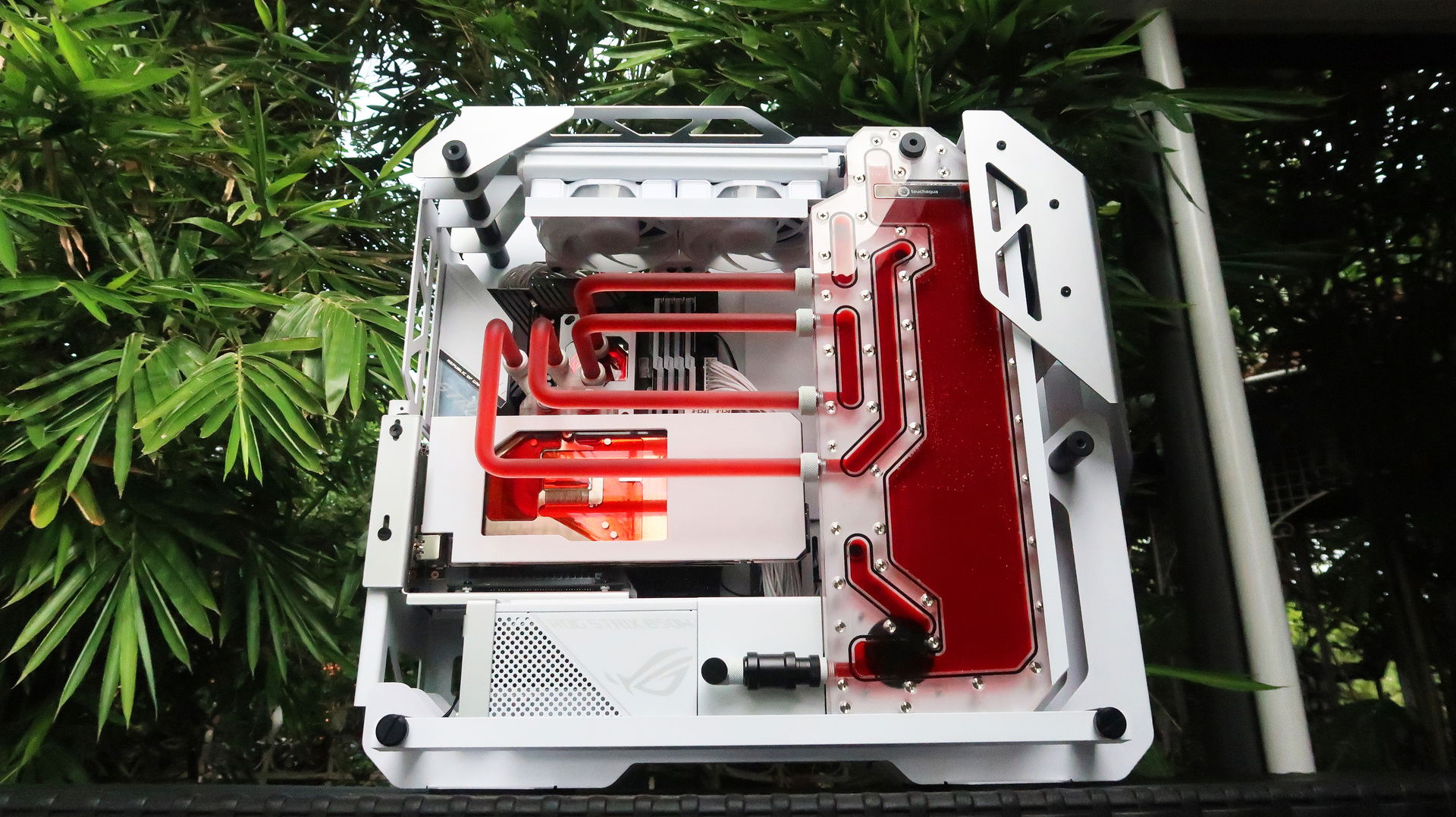 Custom Pc Build #88 " Red Blaze " A Ryzen, RTX Gaming Pc on a Cougar ...