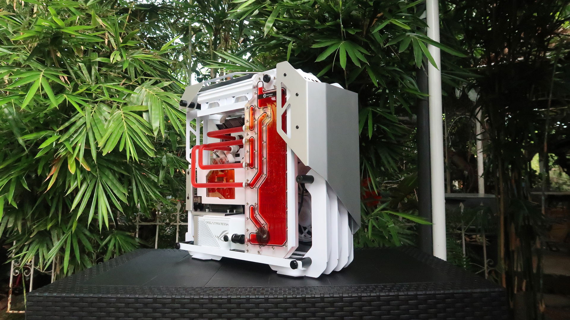 Custom Pc Build #88 " Red Blaze " A Ryzen, RTX Gaming Pc on a Cougar ...