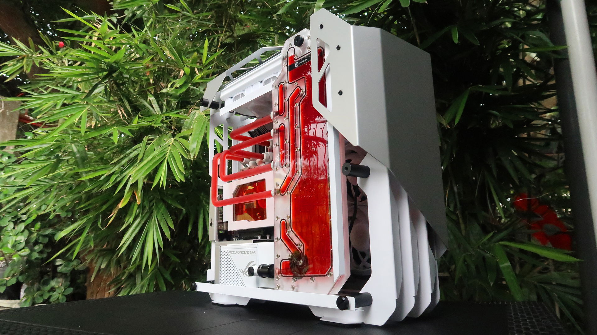 Custom Pc Build #88 " Red Blaze " A Ryzen, RTX Gaming Pc on a Cougar ...