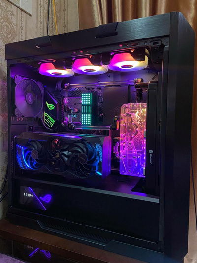 Pastel Pink Cat ♡ pink and white PC build (gaming + video editing ...