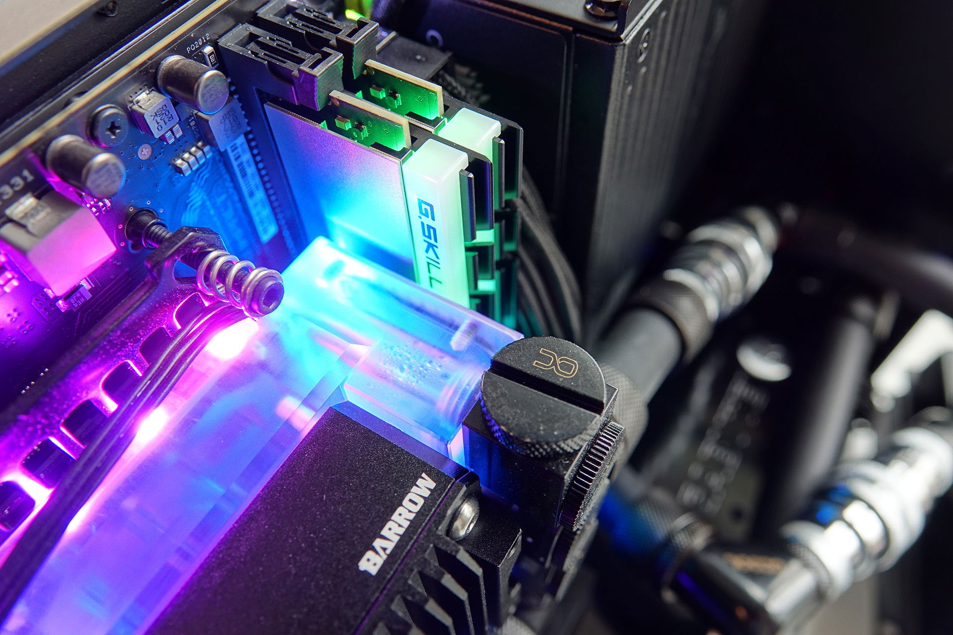 SFF Dual Rad Custom Loop NCase M1 » builds.gg