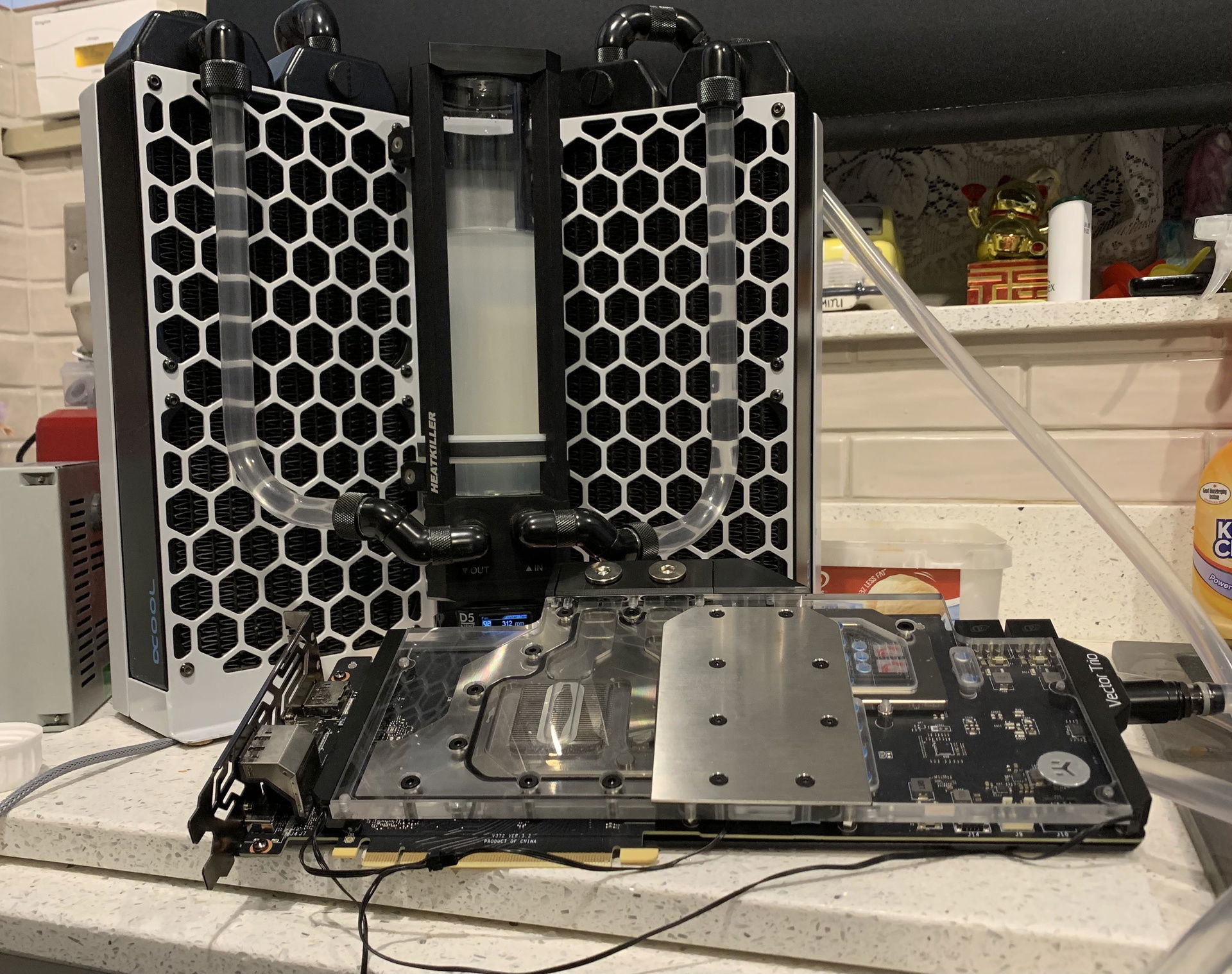 011D Mini with ATX PSU, configaruble internal/external loop. » builds.gg