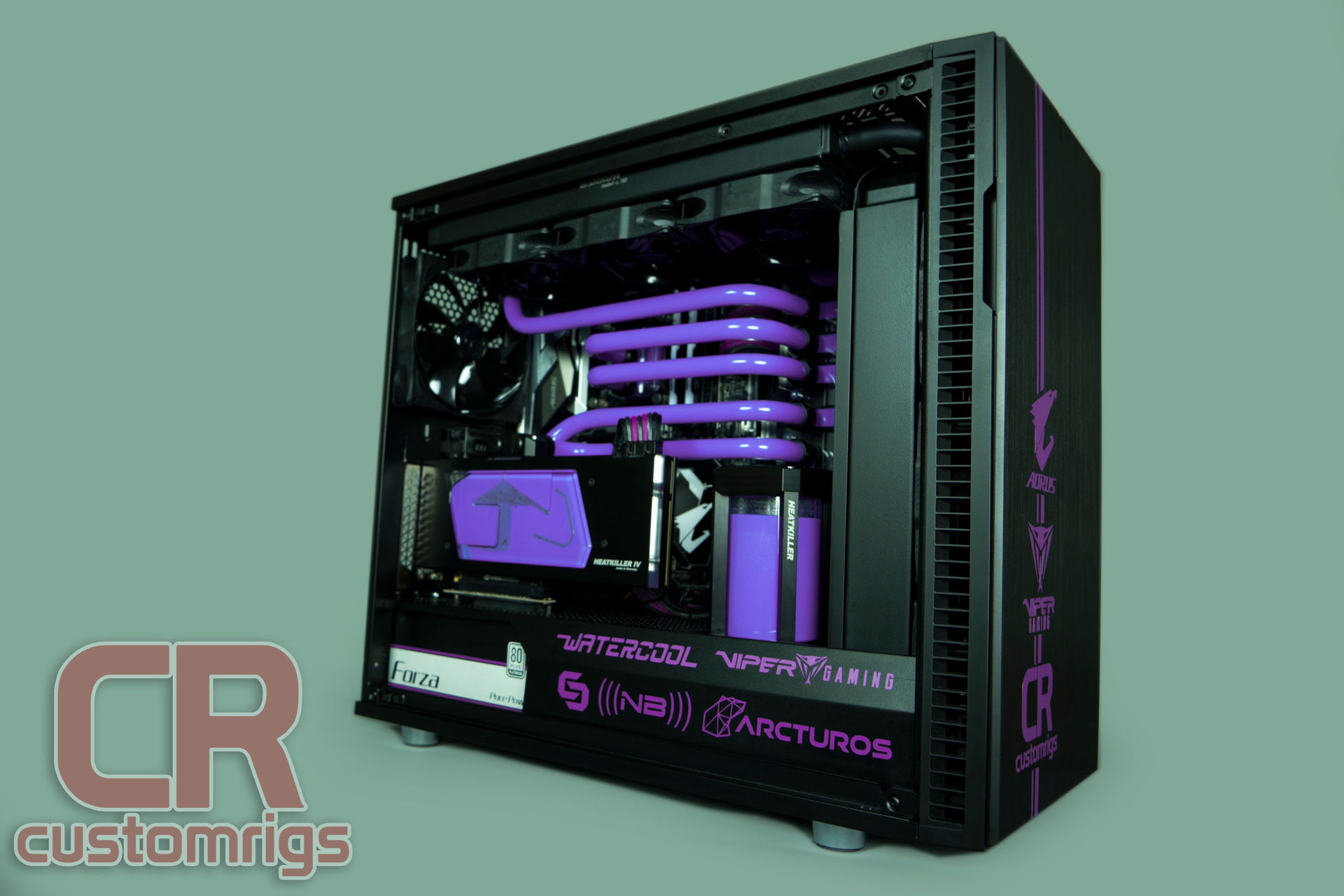 PURPLE PILL "FRACTAL DESIGN DEFINE R6" » builds.gg