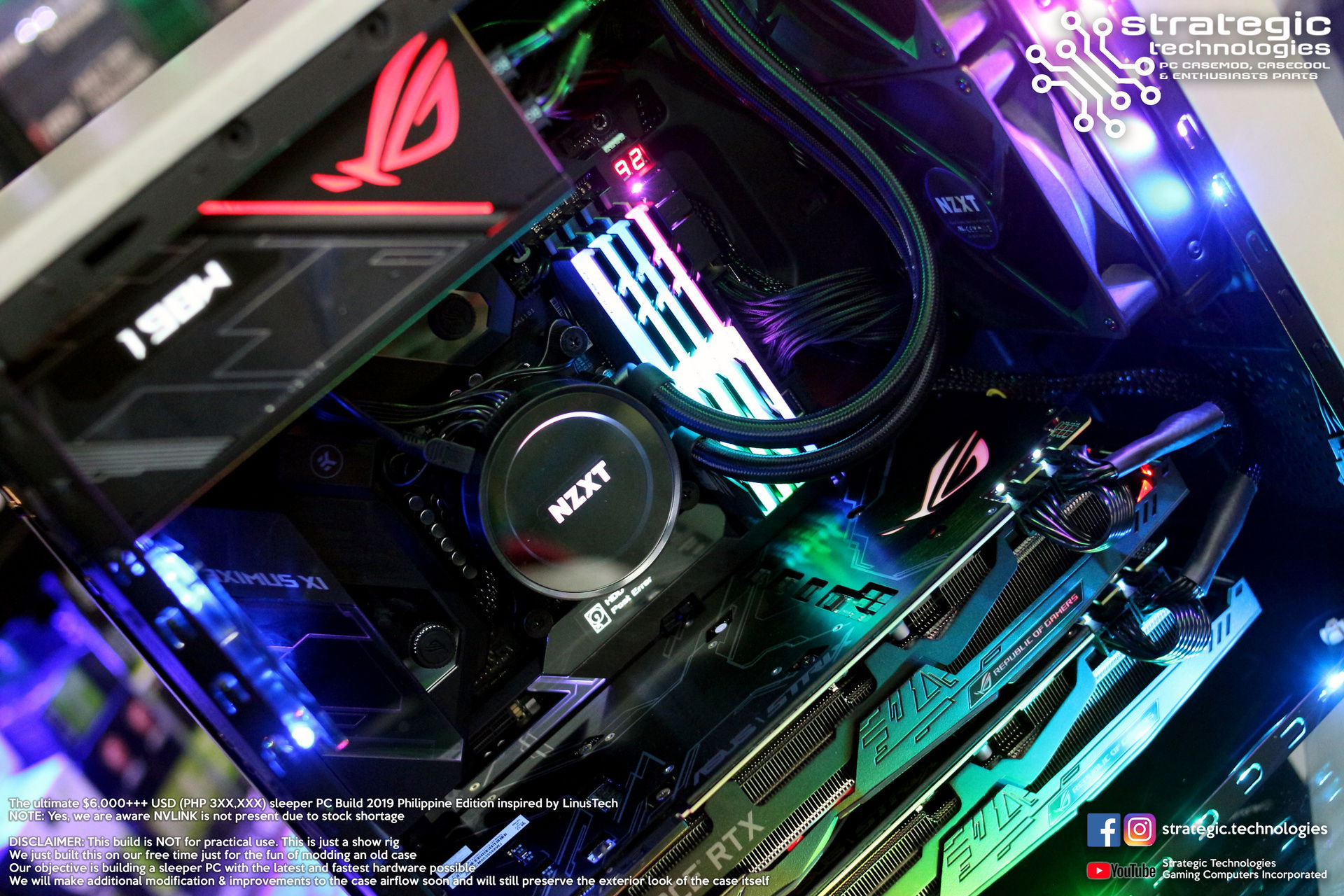 The ultimate $6000+++ USD Sleeper PC build 2019 Philippine Edition ...