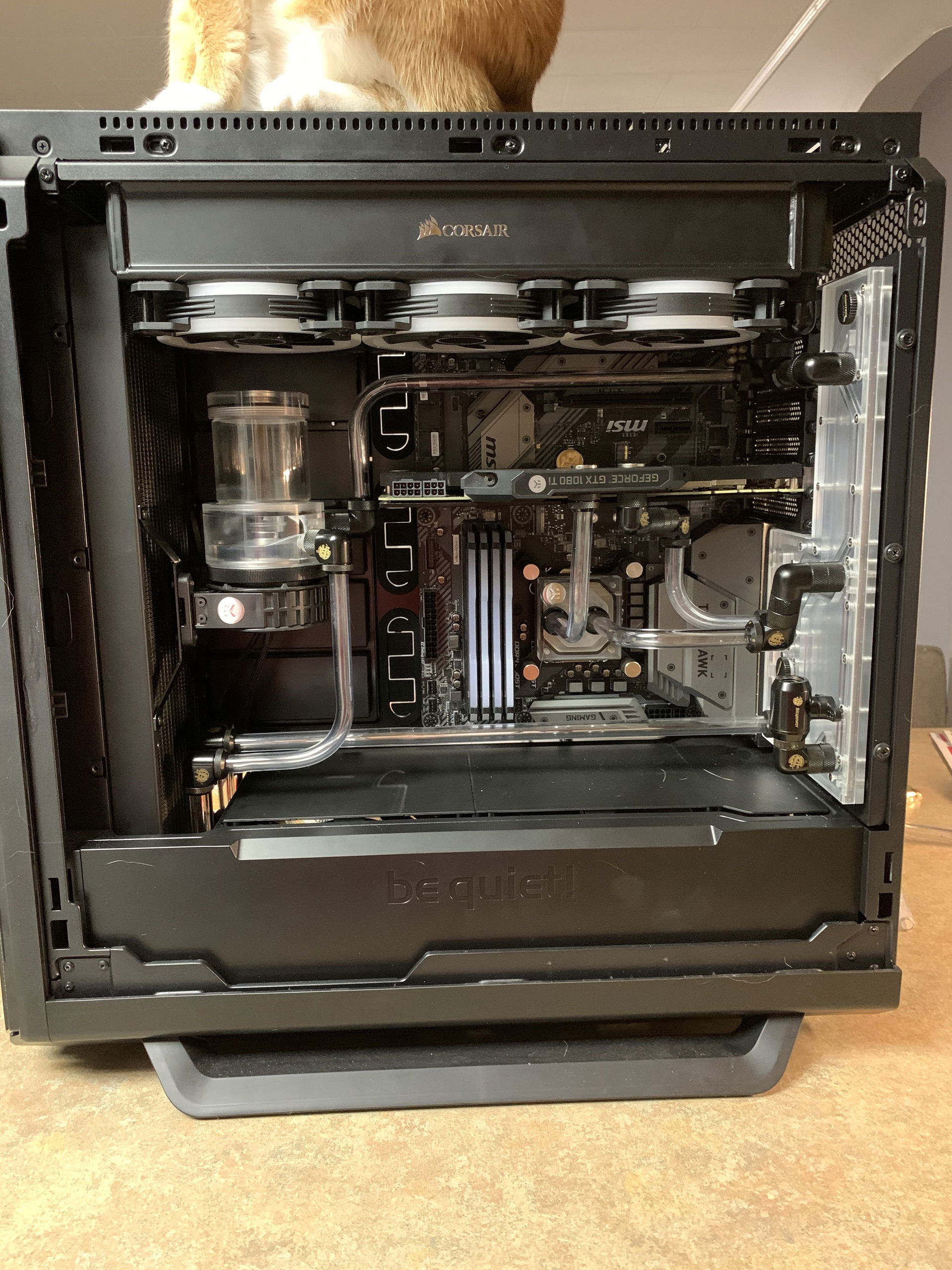 RGB Build - Inverted Custom Loop in Silent Base 801 » builds.gg