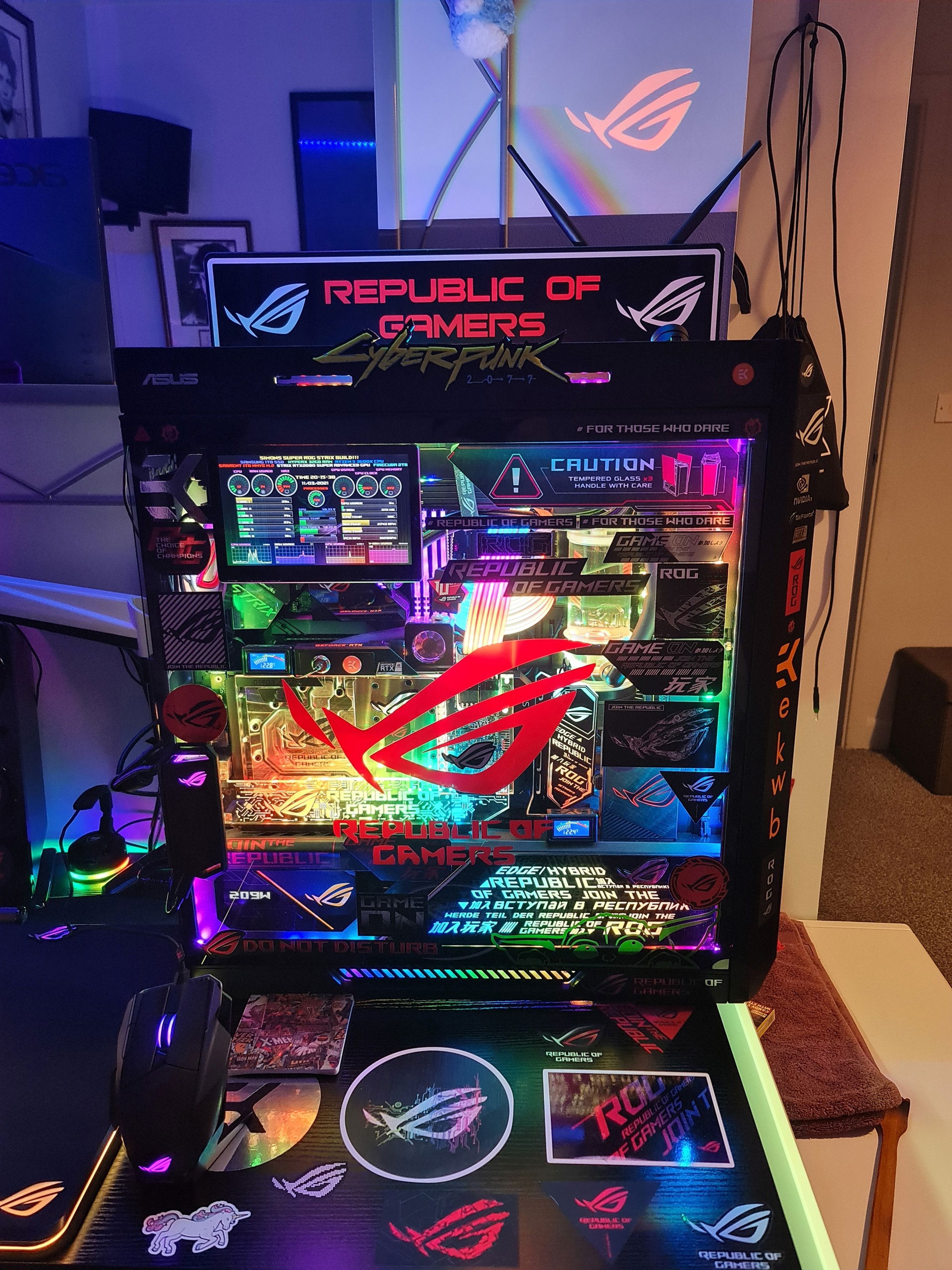 REPUBLIC OF GAMERS, OVER THE RAINBOW 🌈 » builds.gg