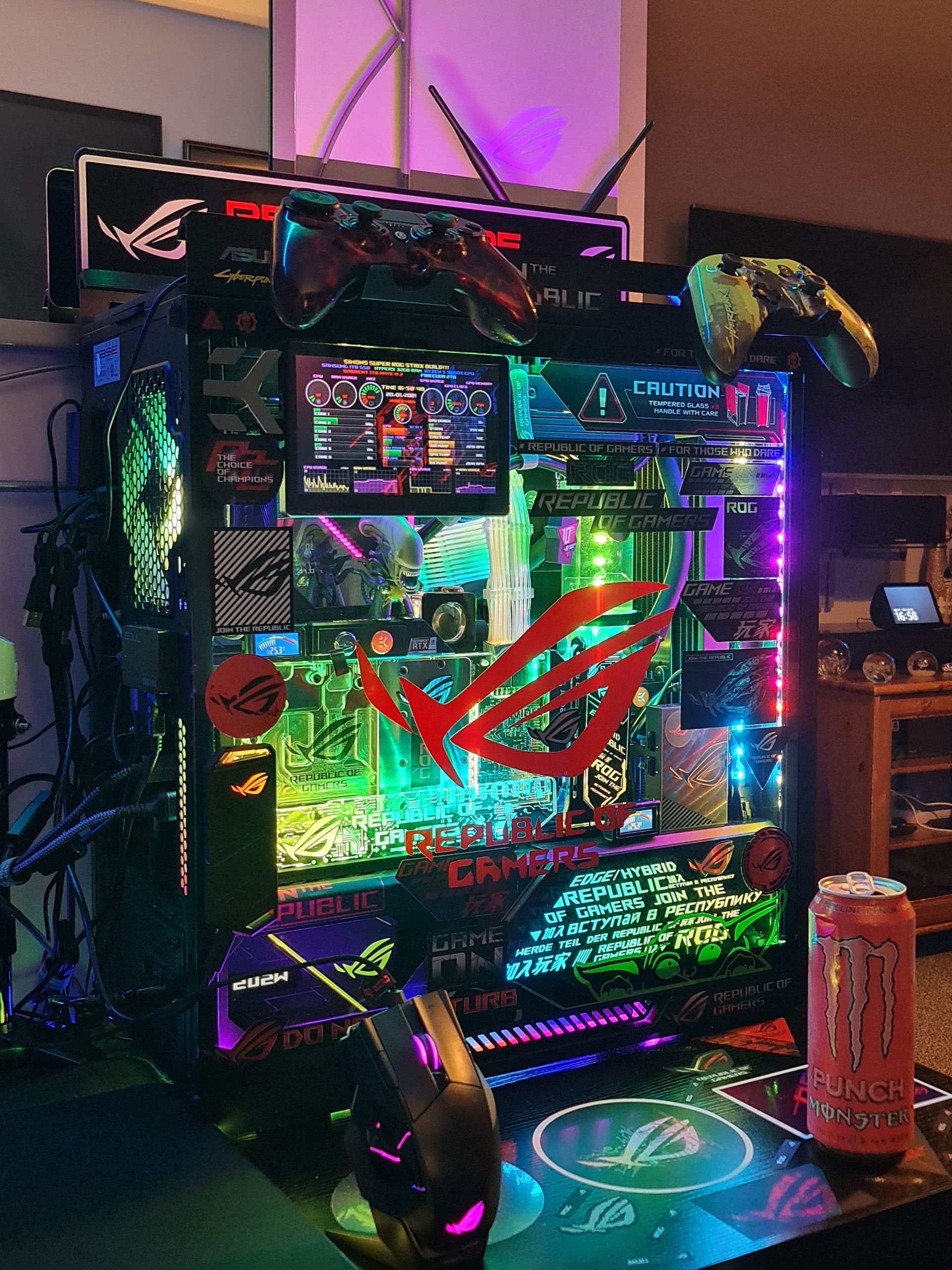 REPUBLIC OF GAMERS, OVER THE RAINBOW 🌈 » builds.gg