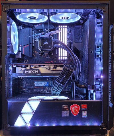 IRON MAN THEME CUSTOM PC » builds.gg