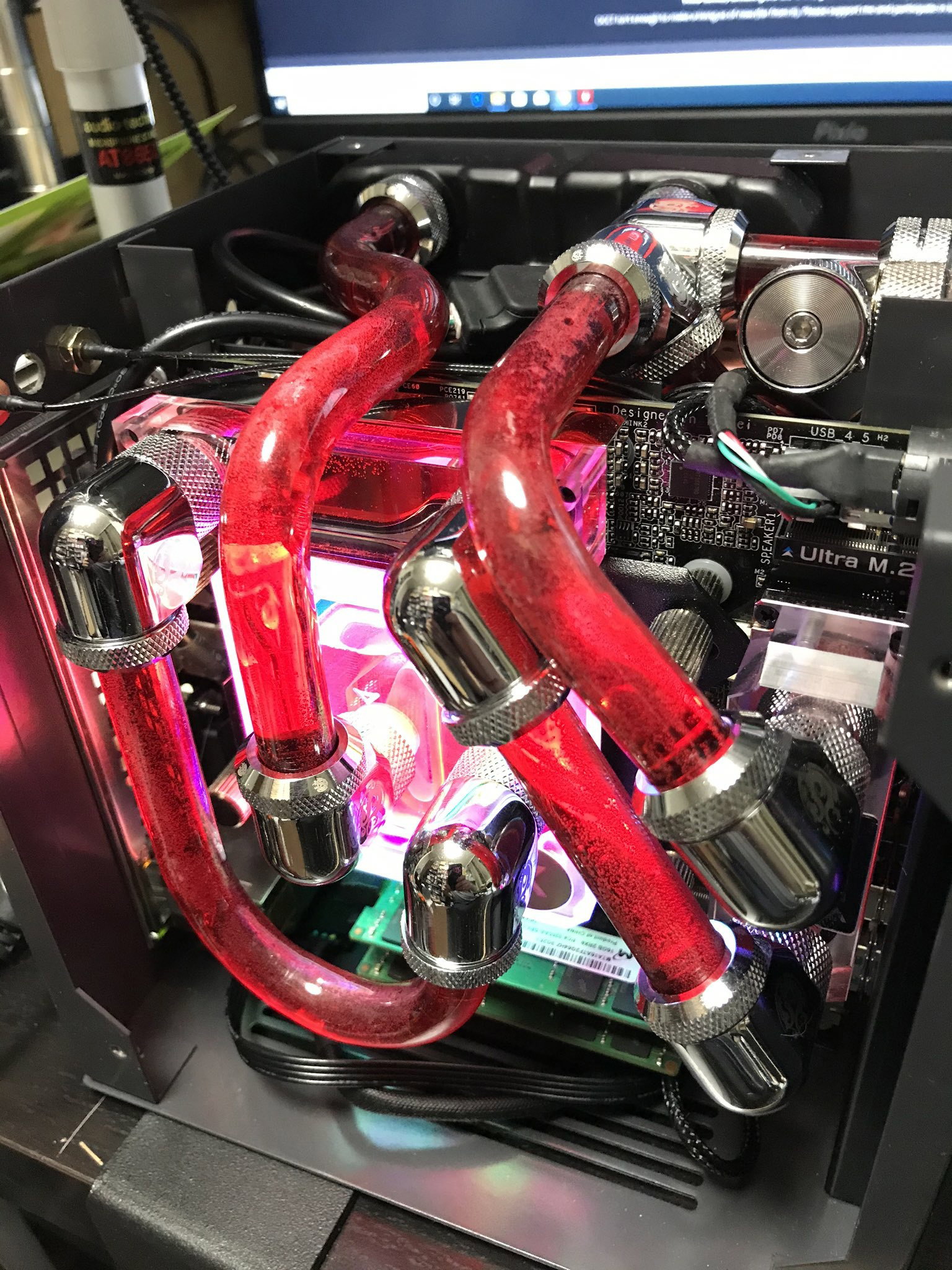 Mini-STX LiquidCooled Mod (Asrock Deskmini X300) » builds.gg
