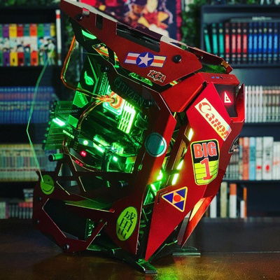 RED gaming pc » builds.gg