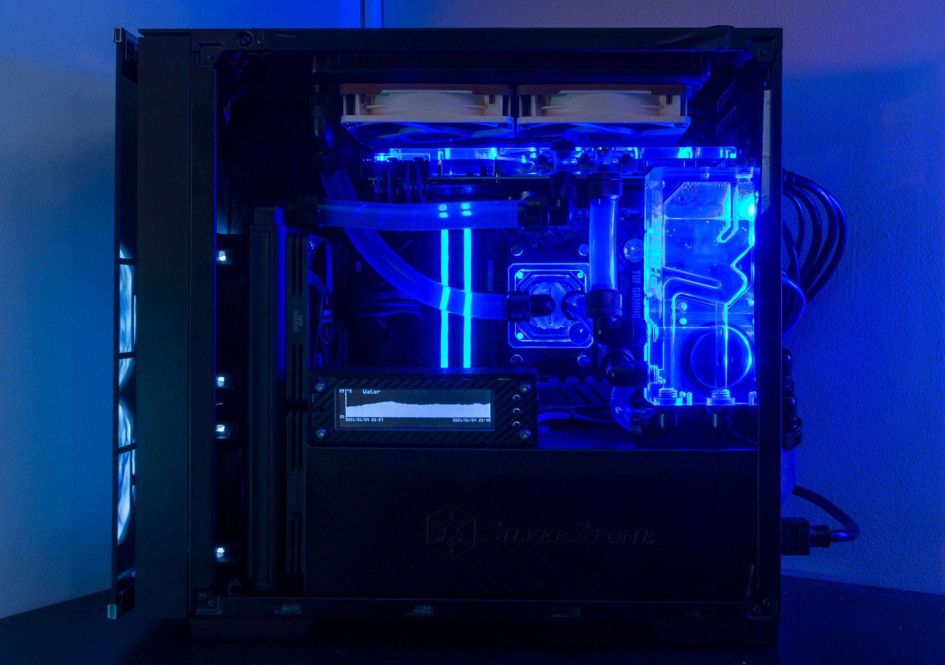 LD01 - Inverted MATX / Watercooled / External Rad » builds.gg