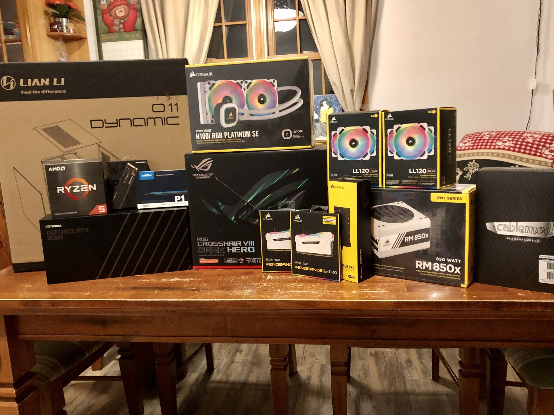 1st Custom PC Build - Ice White RTX 3080 » builds.gg