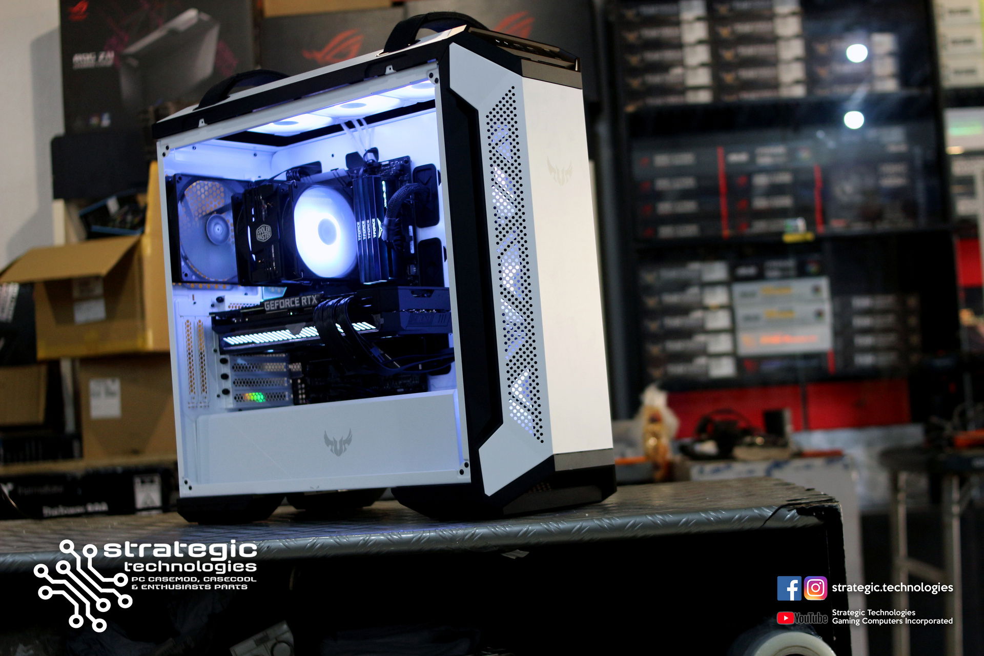 TUF GT501 WHITE - Christian James » builds.gg