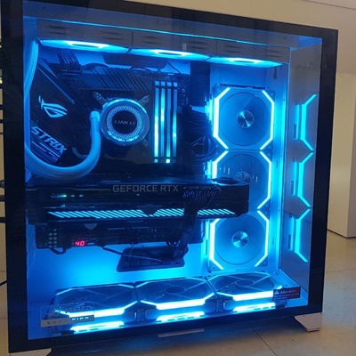IRON MAN THEME CUSTOM PC » builds.gg