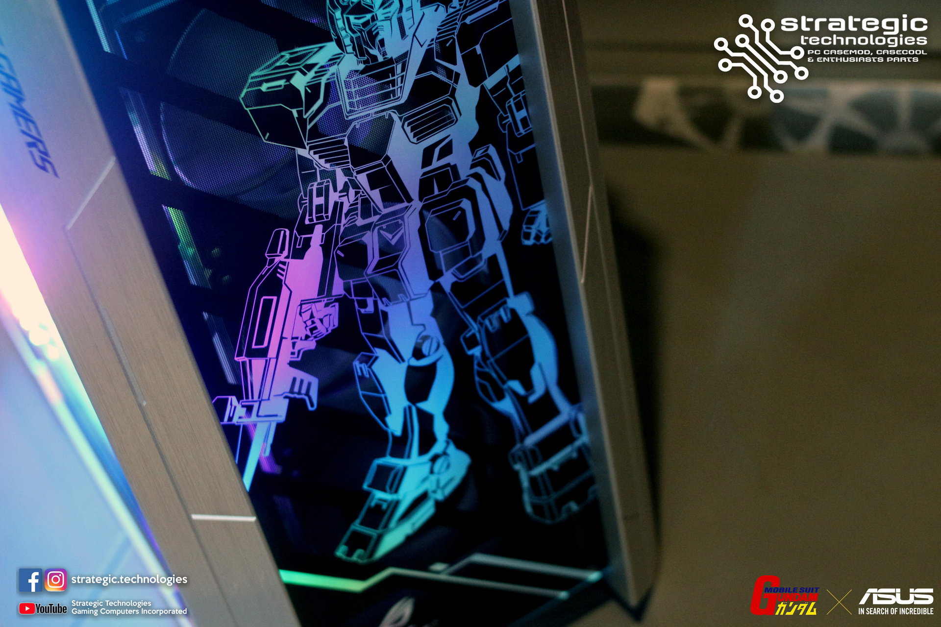 ASUS ROG Gundam Mobile Suit RX-78-2 » builds.gg