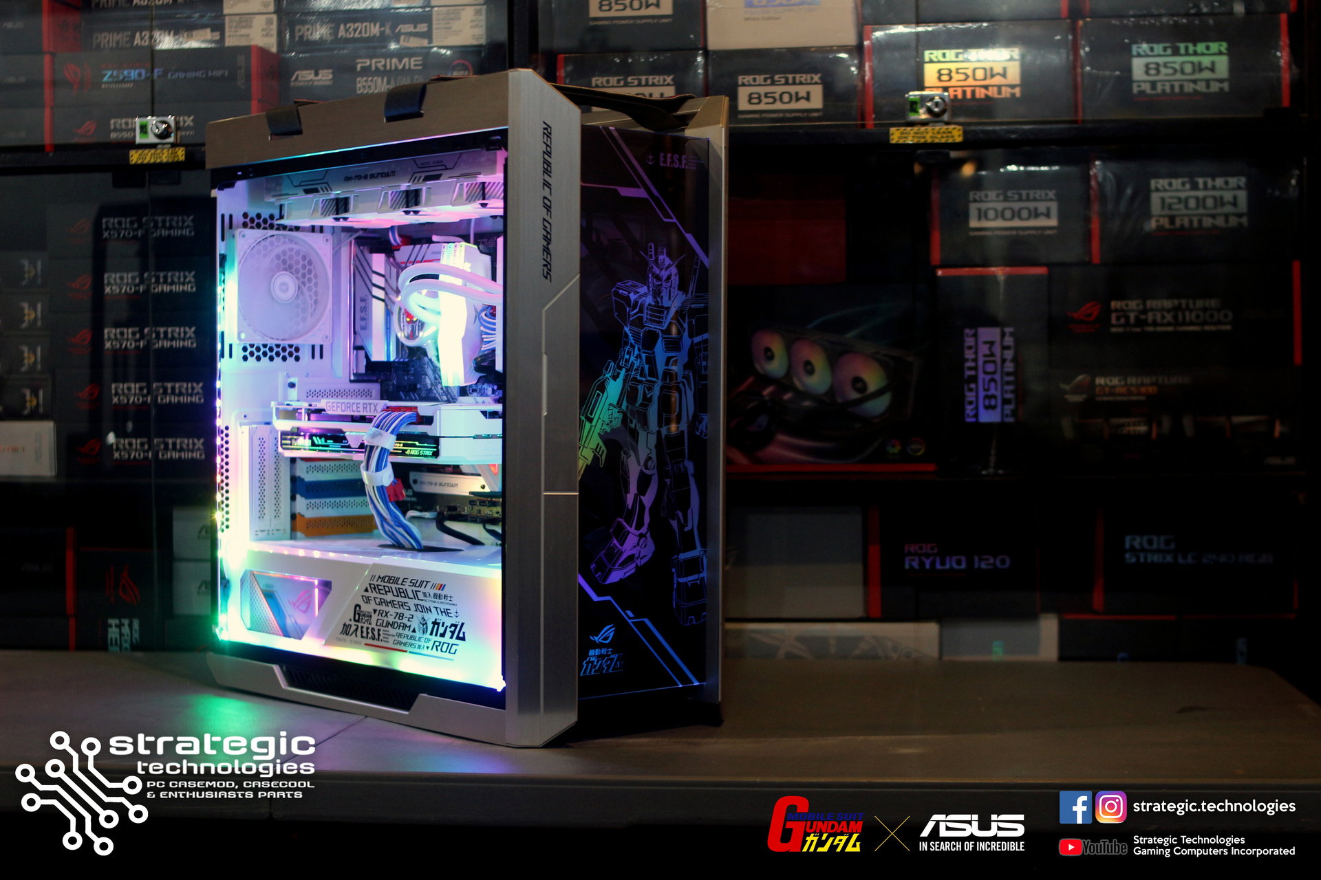 ASUS ROG Gundam Mobile Suit RX-78-2 » builds.gg
