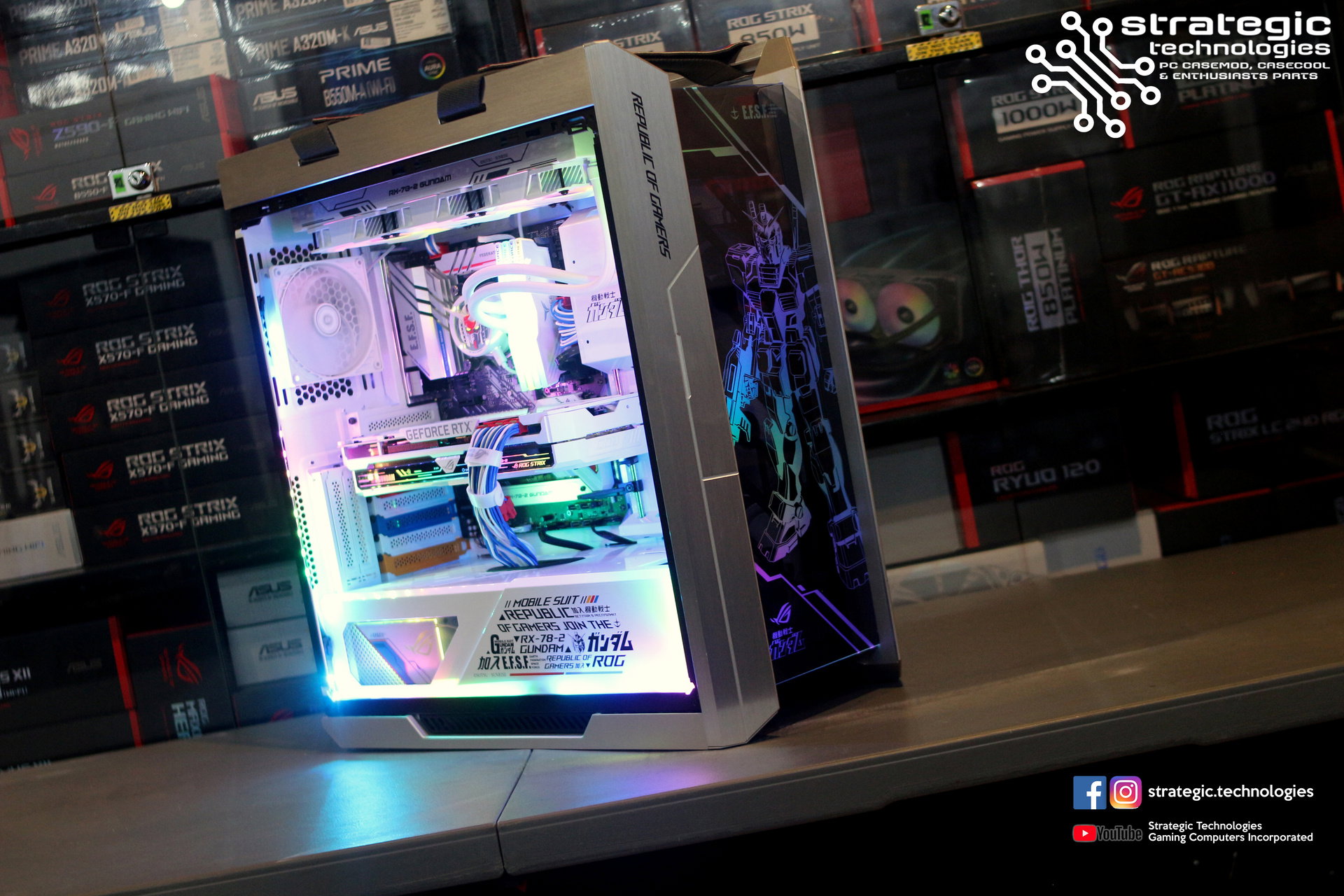 ASUS ROG Gundam Mobile Suit RX-78-2 » builds.gg