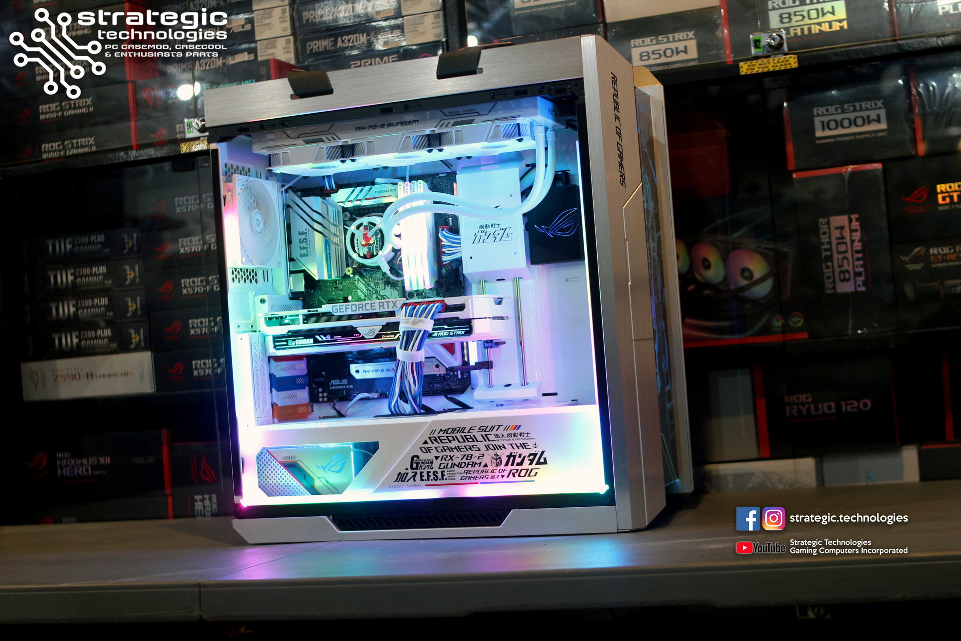 ASUS ROG Gundam Mobile Suit RX-78-2 » builds.gg