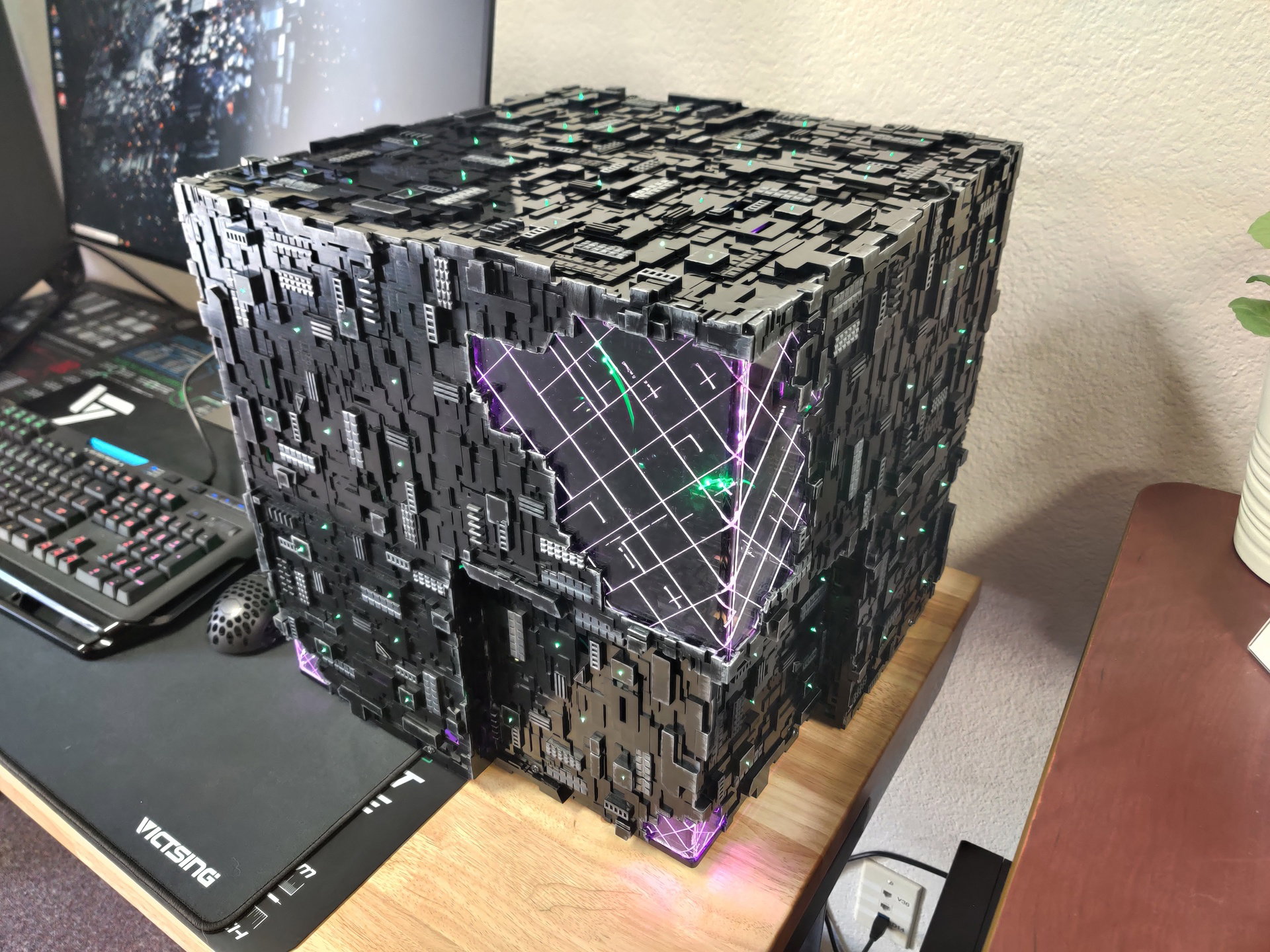 Star Trek Picard Borg Cube - First Run - by The Tech Monkey » builds.gg