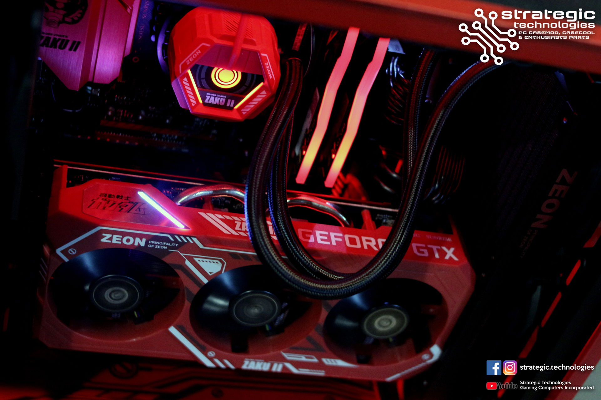 ASUS TUF Gaming ZAKU II Limited Edition Gaming PC » builds.gg