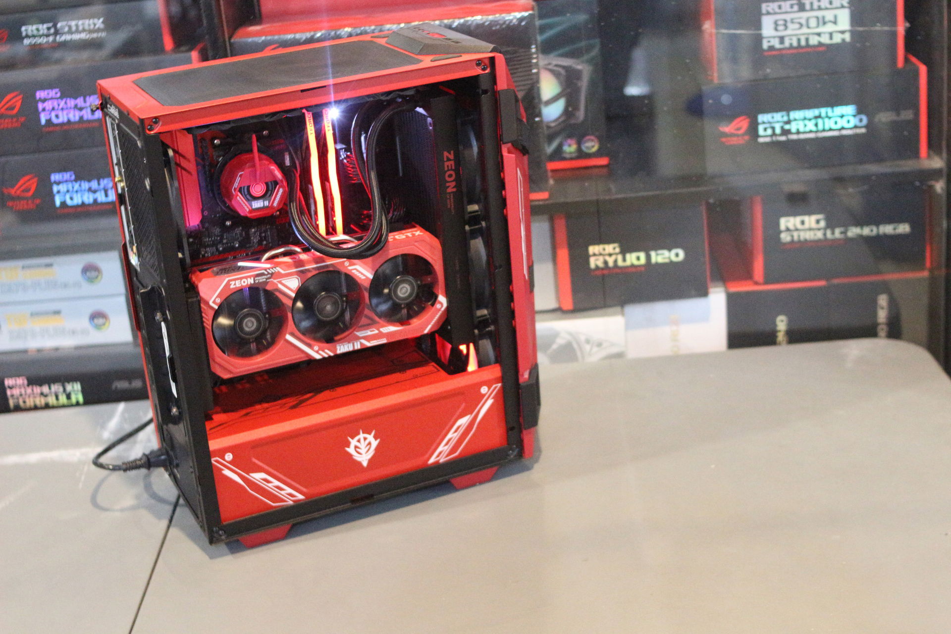 ASUS TUF Gaming ZAKU II Limited Edition Gaming PC » builds.gg
