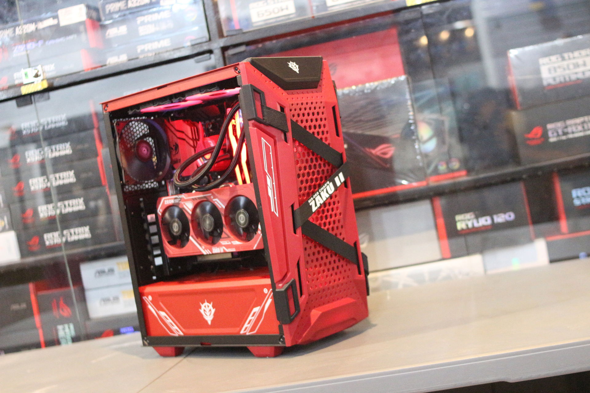 ASUS TUF Gaming ZAKU II Limited Edition Gaming PC » builds.gg