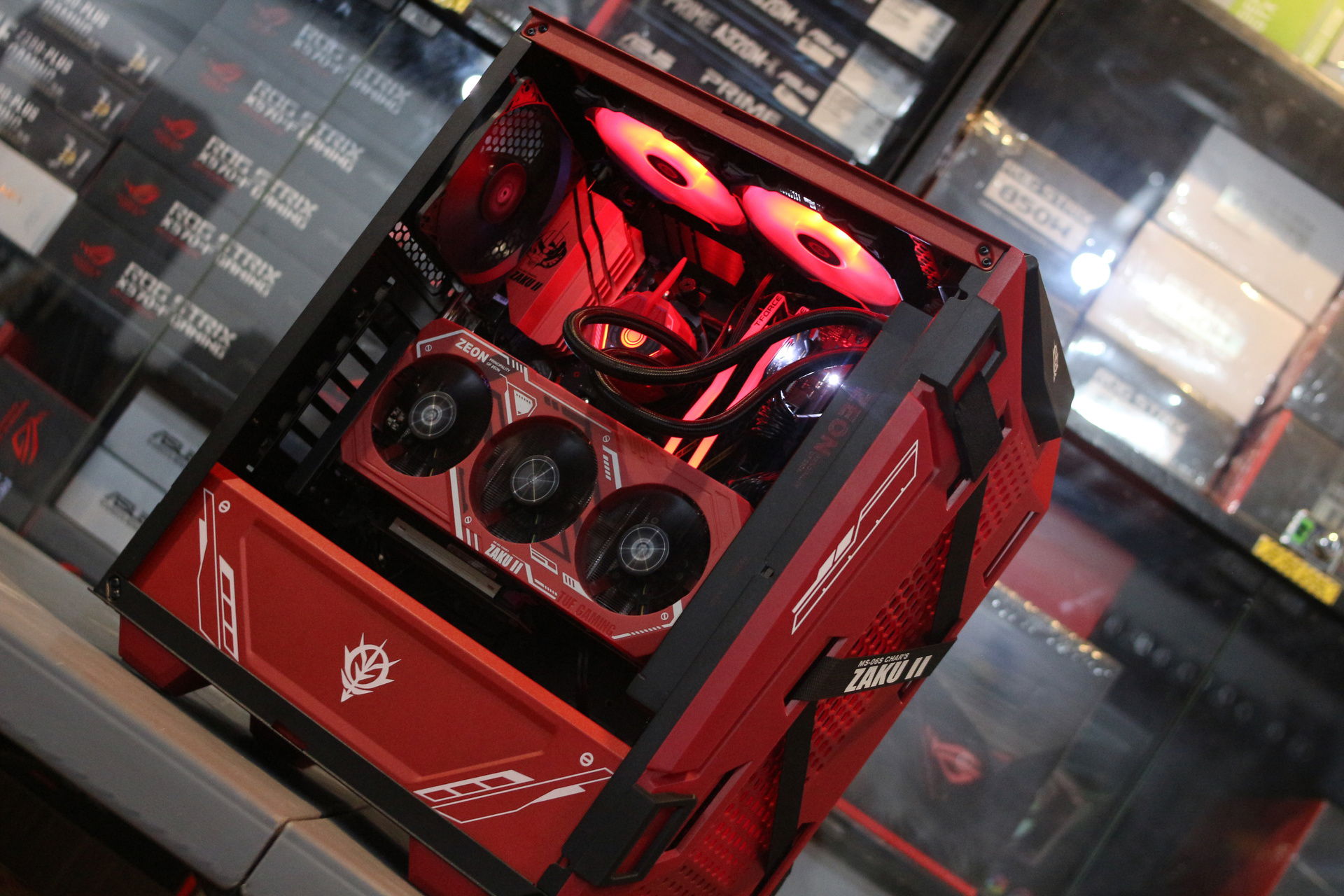 ASUS TUF Gaming ZAKU II Limited Edition Gaming PC » builds.gg