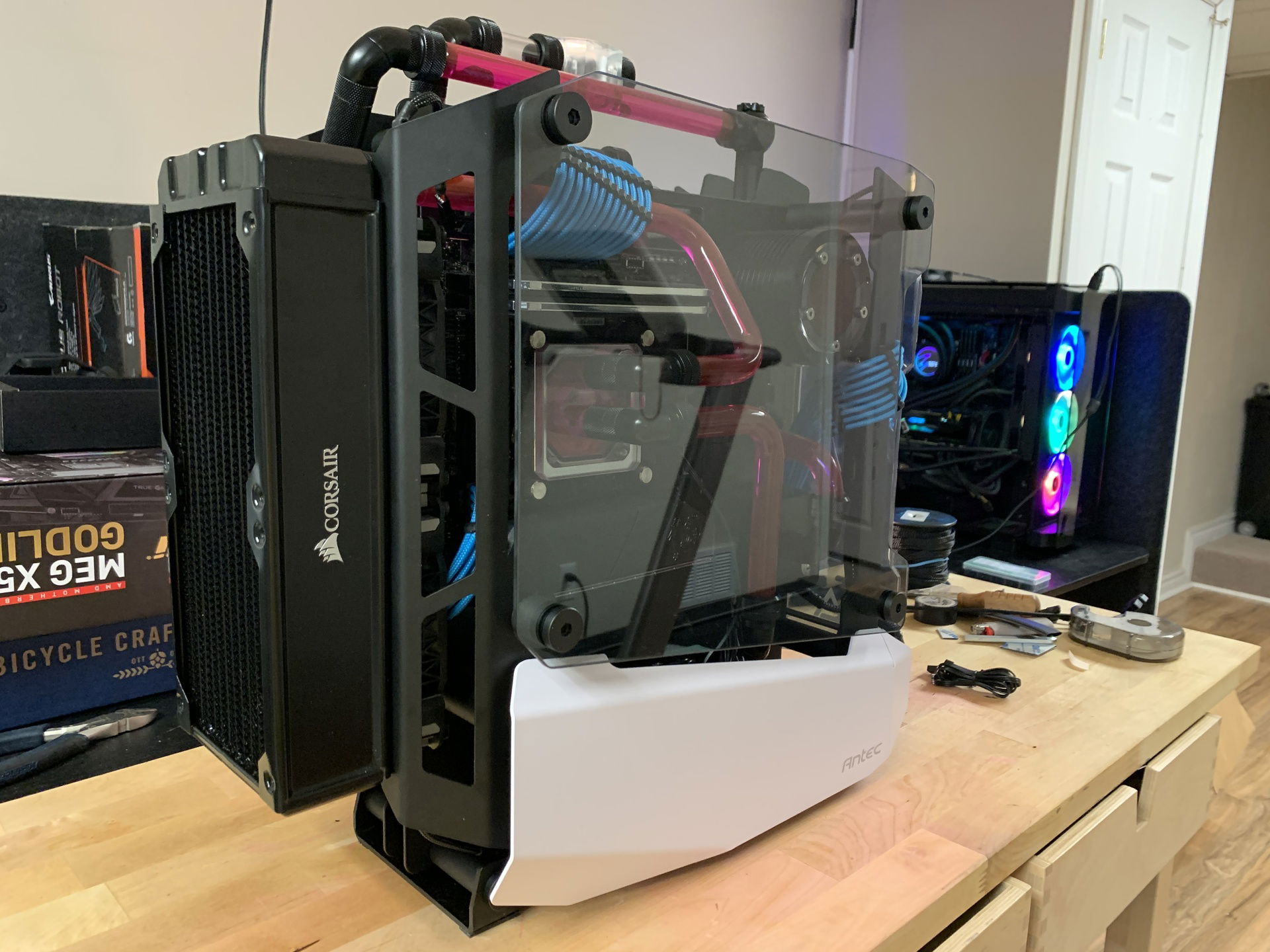 First Custom Loop, Dual Loop, ITX Build » builds.gg