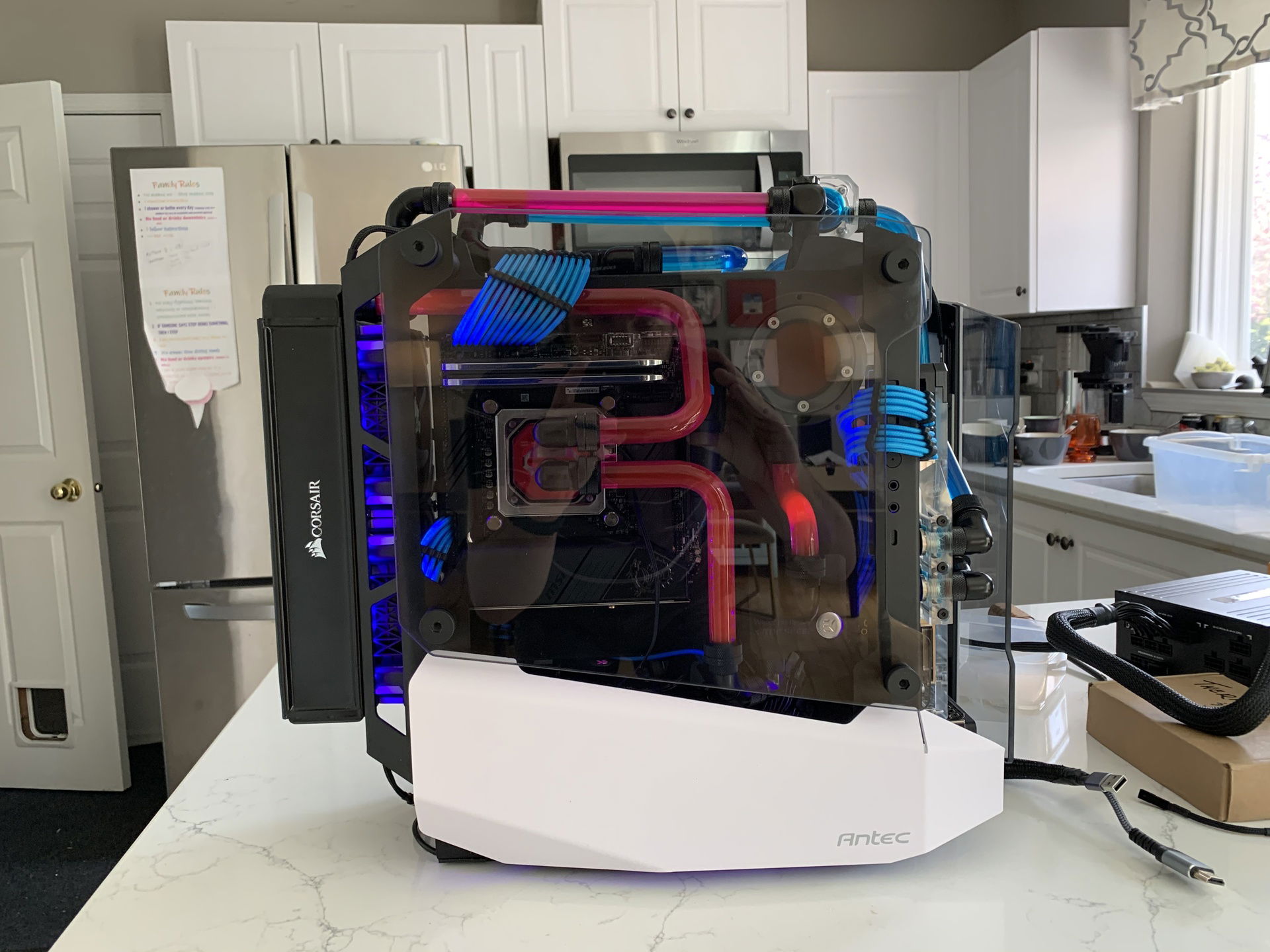 First Custom Loop, Dual Loop, ITX Build » builds.gg