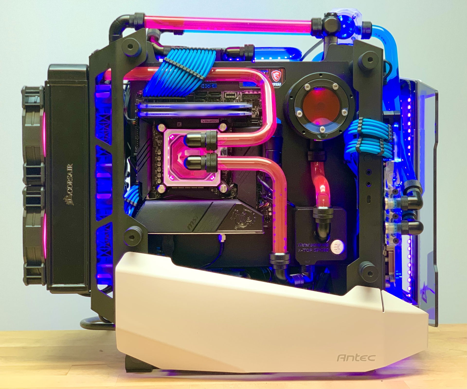 First Custom Loop, Dual Loop, ITX Build » builds.gg