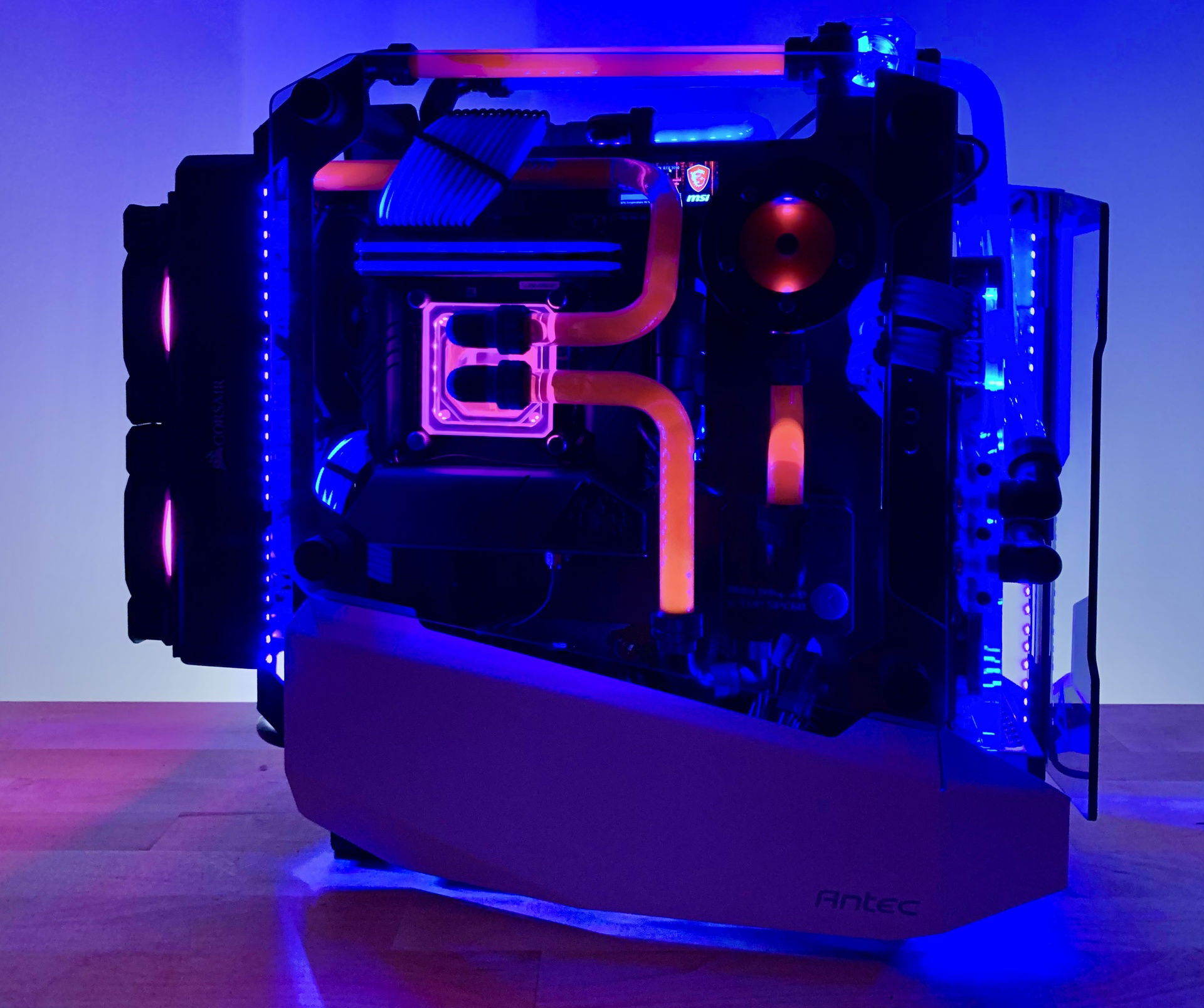 First Custom Loop, Dual Loop, ITX Build » builds.gg