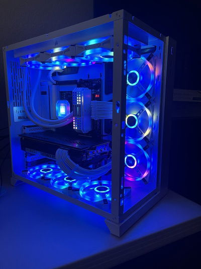 Custom Pc Build #82 " Hall of Fame " An i7 and Galax HOF RTX gaming pc ...