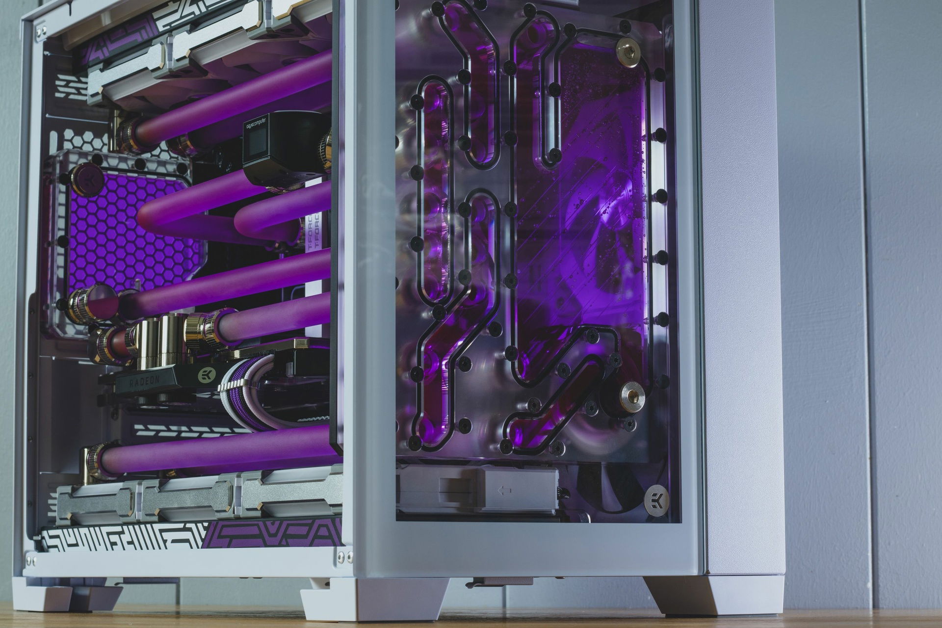 The Purple Cygnus - Lian Li O11 Dynamic Mini Snow White Edition » builds.gg