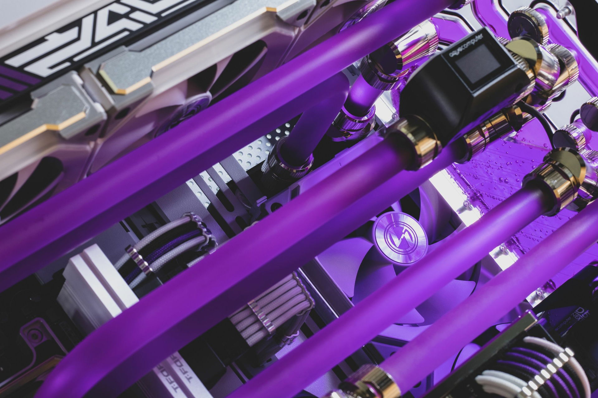 The Purple Cygnus - Lian Li O11 Dynamic Mini Snow White Edition » builds.gg