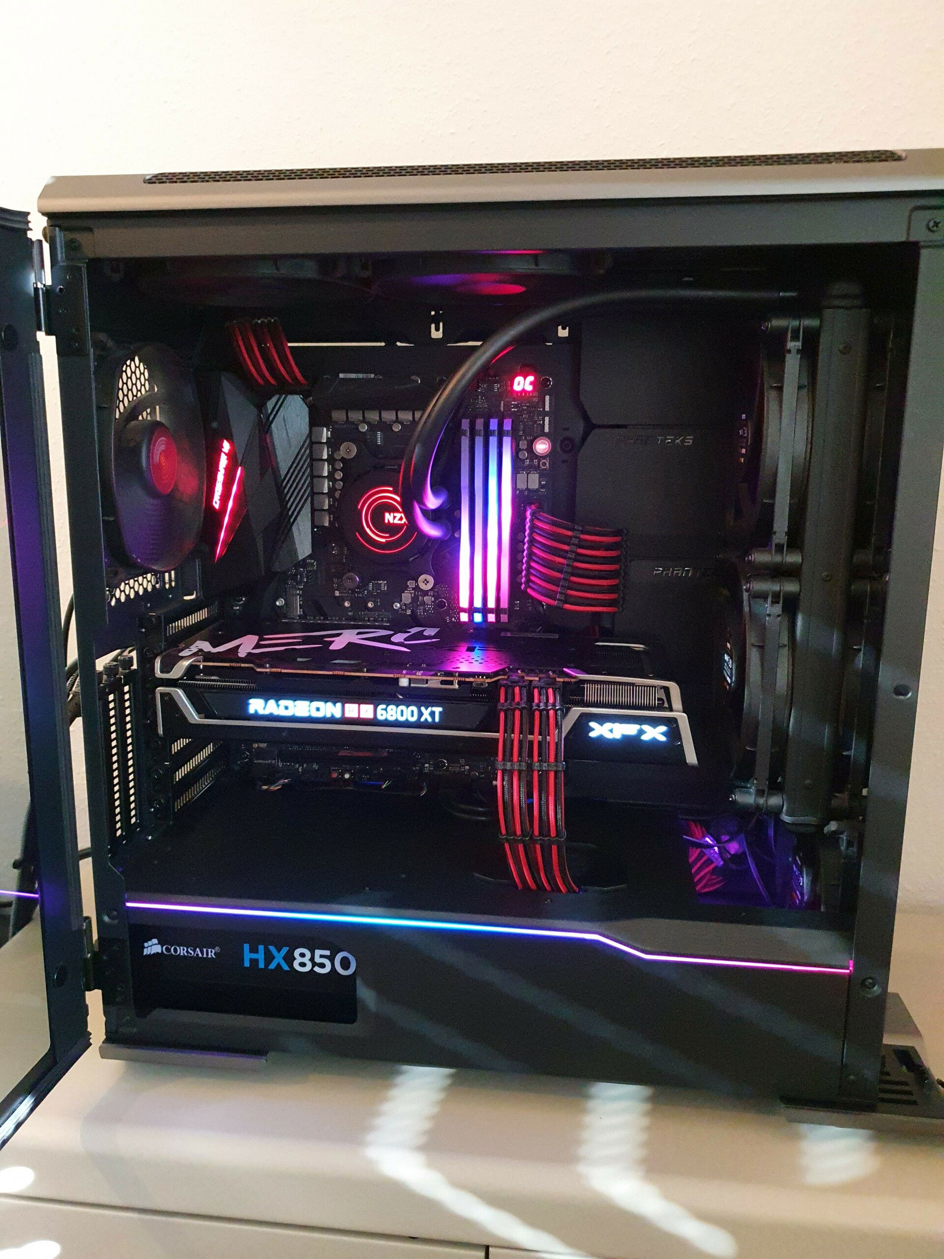 Main Rig AMD only red and black » builds.gg