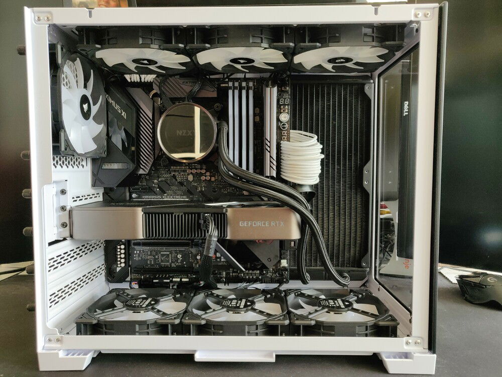E-ATX in a Lian Li PC-O11D Mini | "It all barely fit" » builds.gg