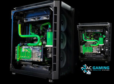 Hyte Y60 custom liquid cooled with MSI components » builds.gg