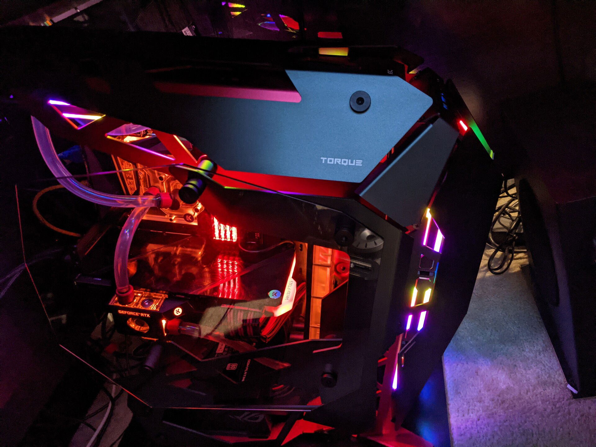 Drift - Ryzen 5950x Production & Gaming Hybrid Open-Air Custom Loop ...