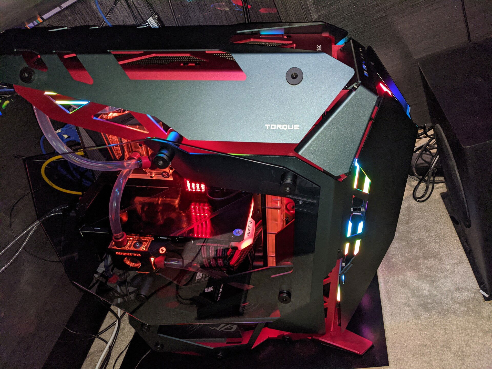 Drift - Ryzen 5950x Production & Gaming Hybrid Open-Air Custom Loop ...