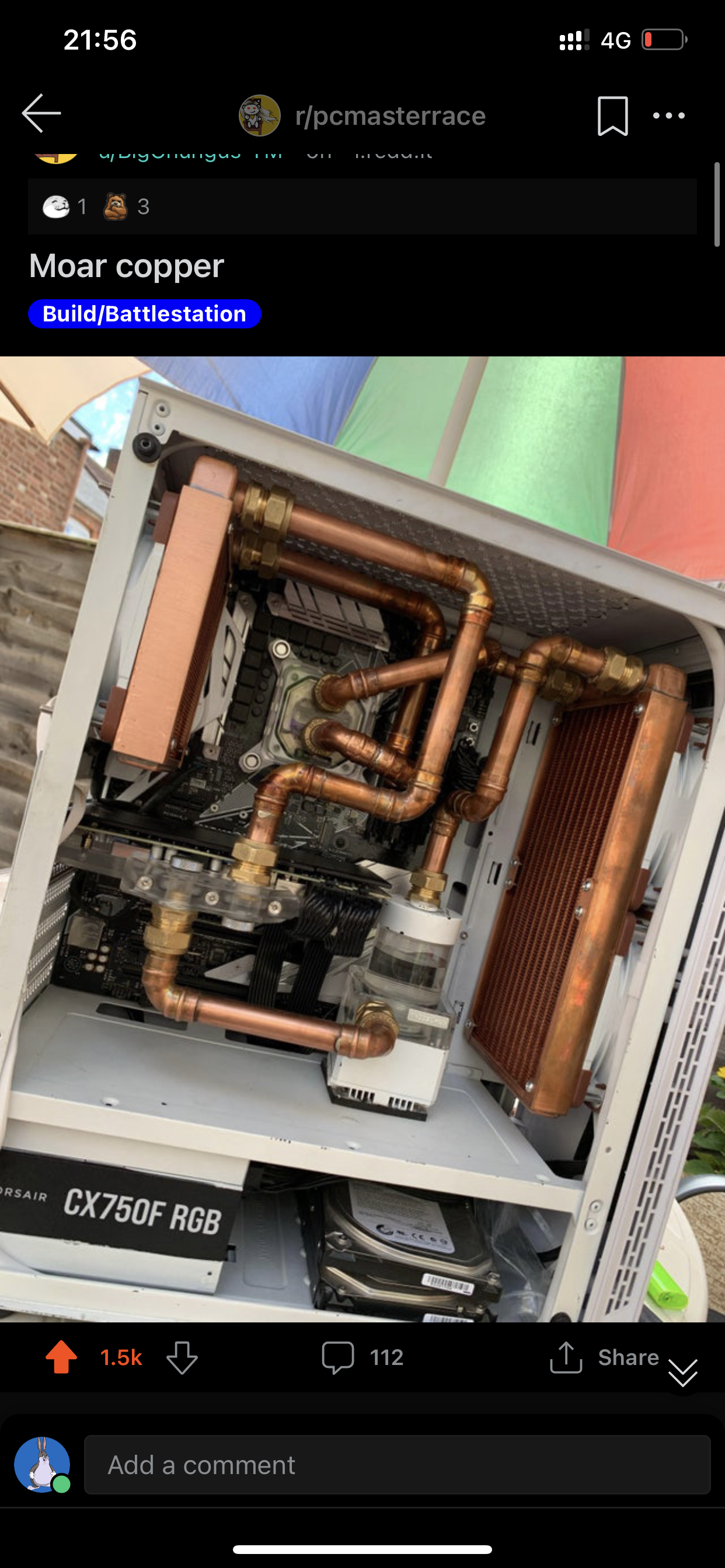 Industrial/Steampunk wooden/copper PC » builds.gg