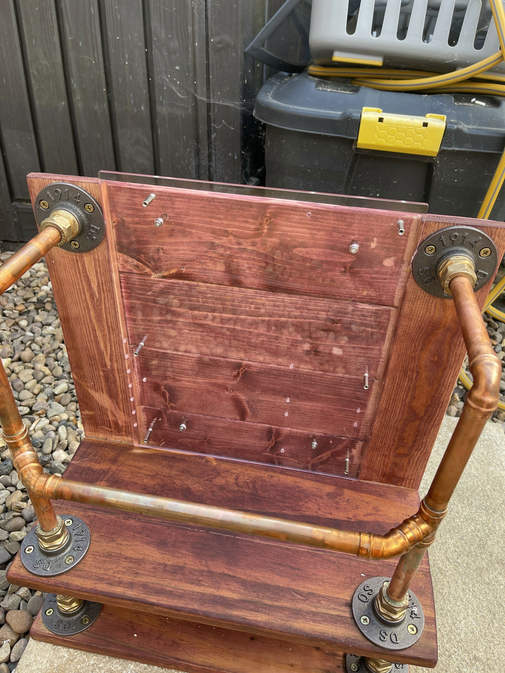 Industrial/Steampunk wooden/copper PC » builds.gg