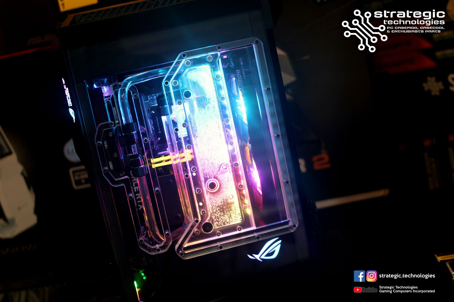 ASUS ROG Z11 custom hard line liquid cooled » builds.gg