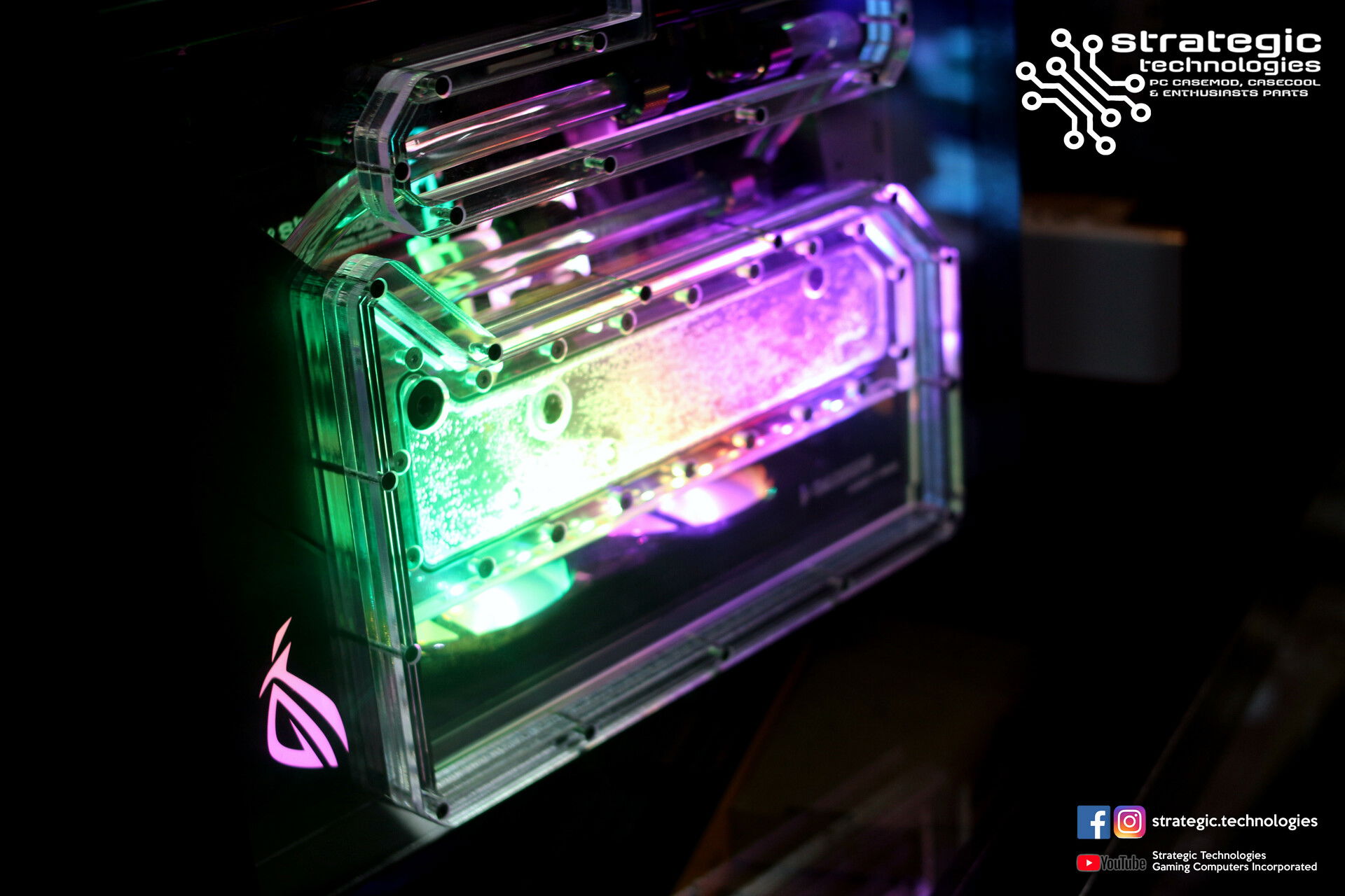 ASUS ROG Z11 custom hard line liquid cooled » builds.gg