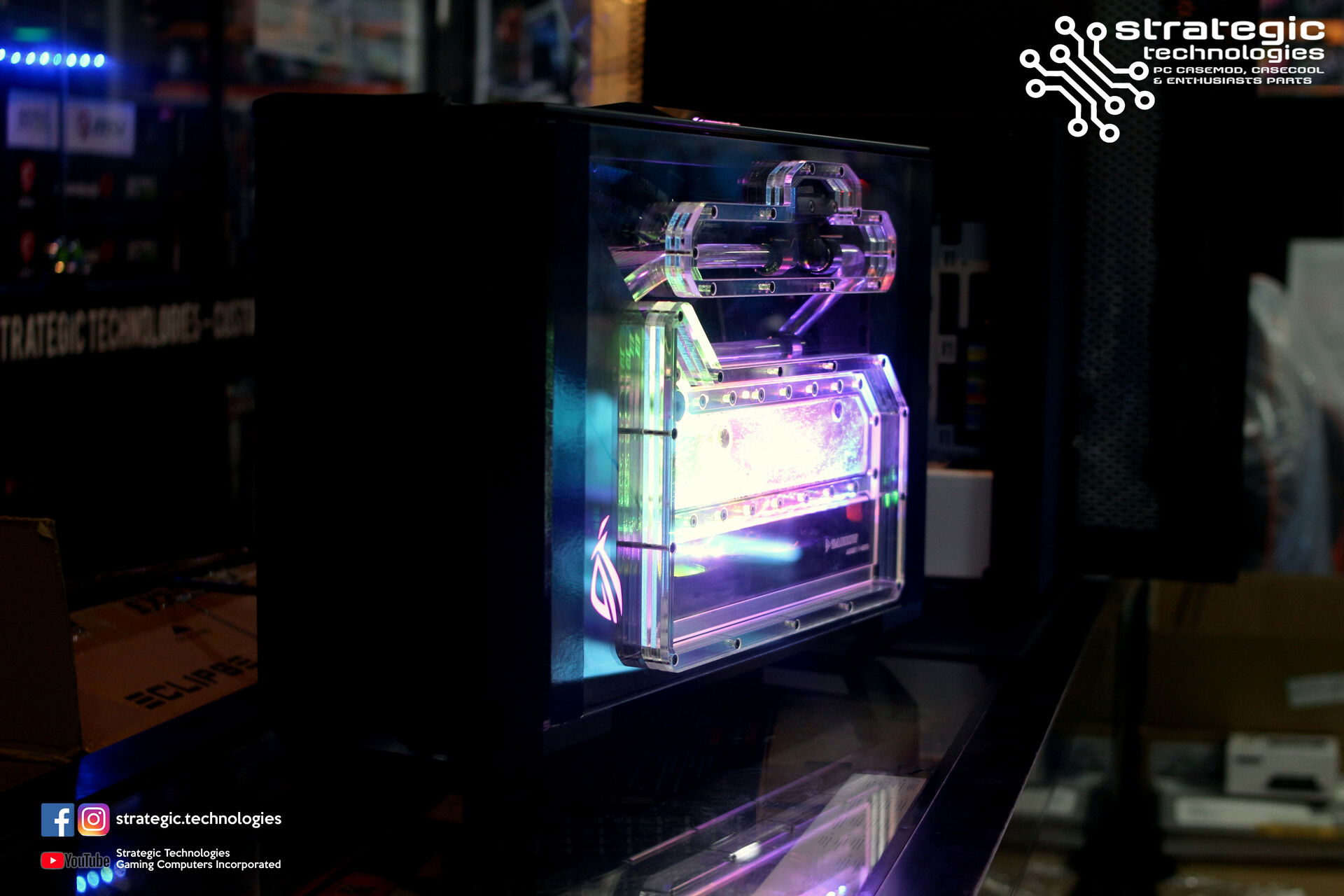 ASUS ROG Z11 custom hard line liquid cooled » builds.gg