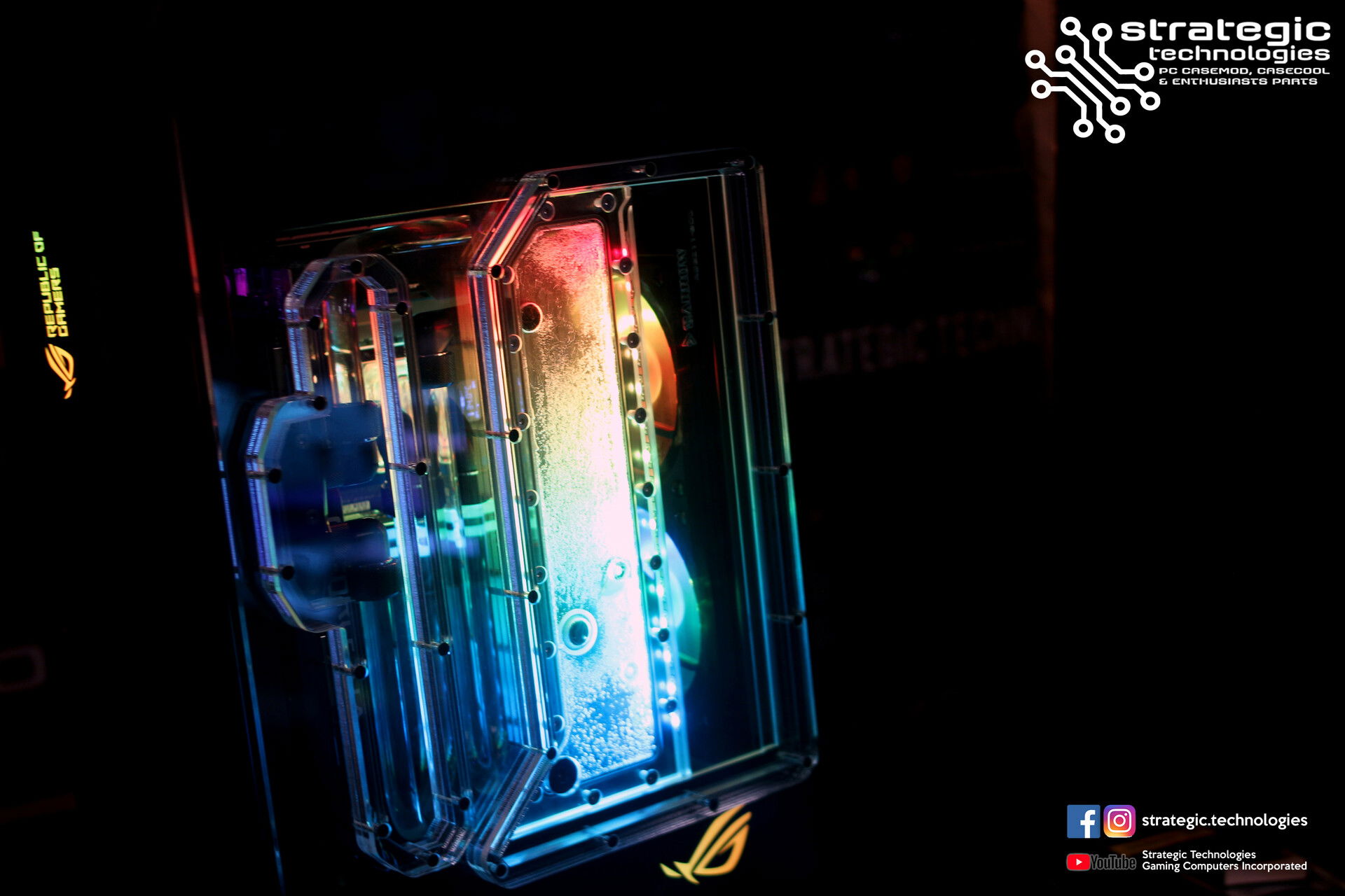 ASUS ROG Z11 custom hard line liquid cooled » builds.gg