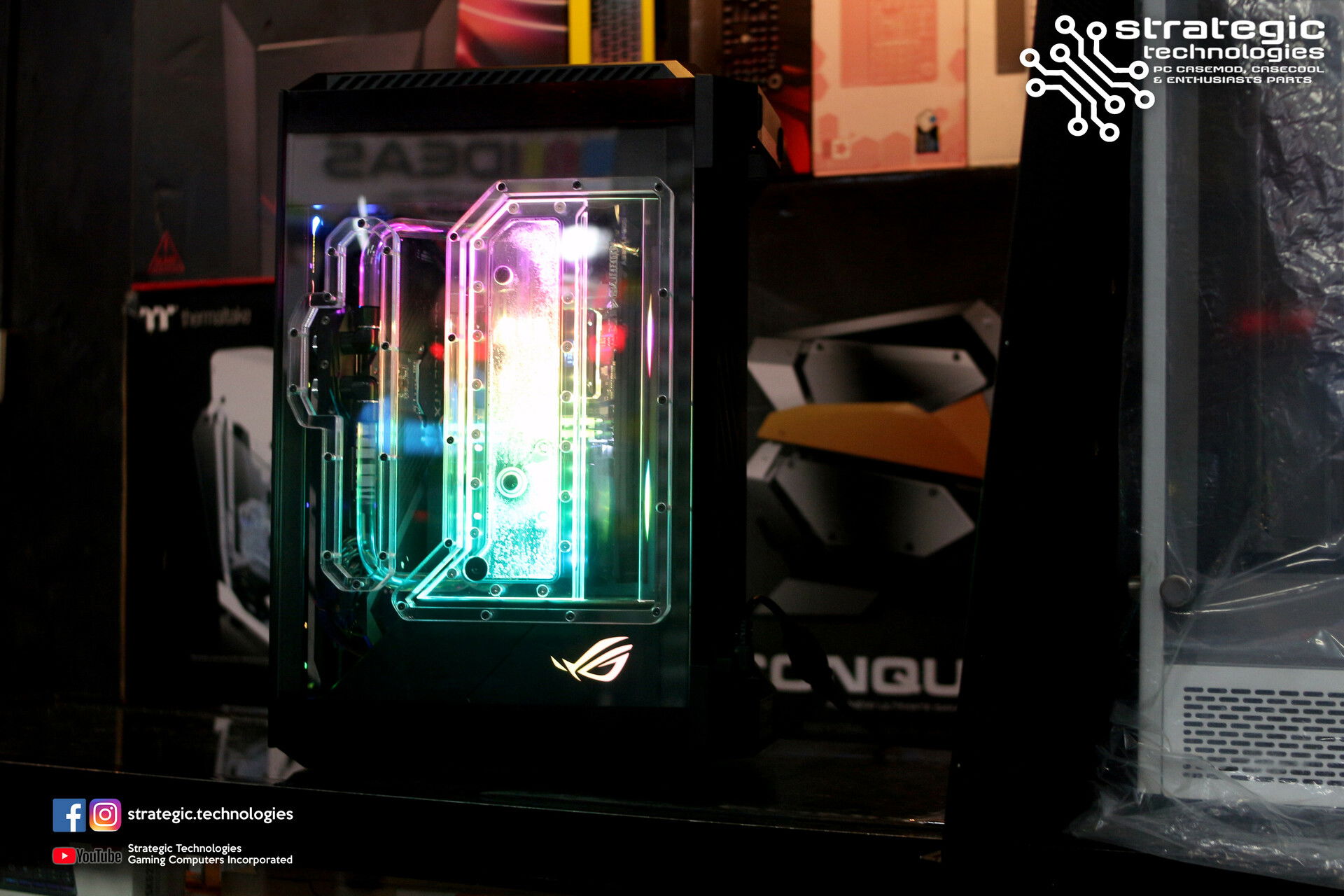 ASUS ROG Z11 custom hard line liquid cooled » builds.gg