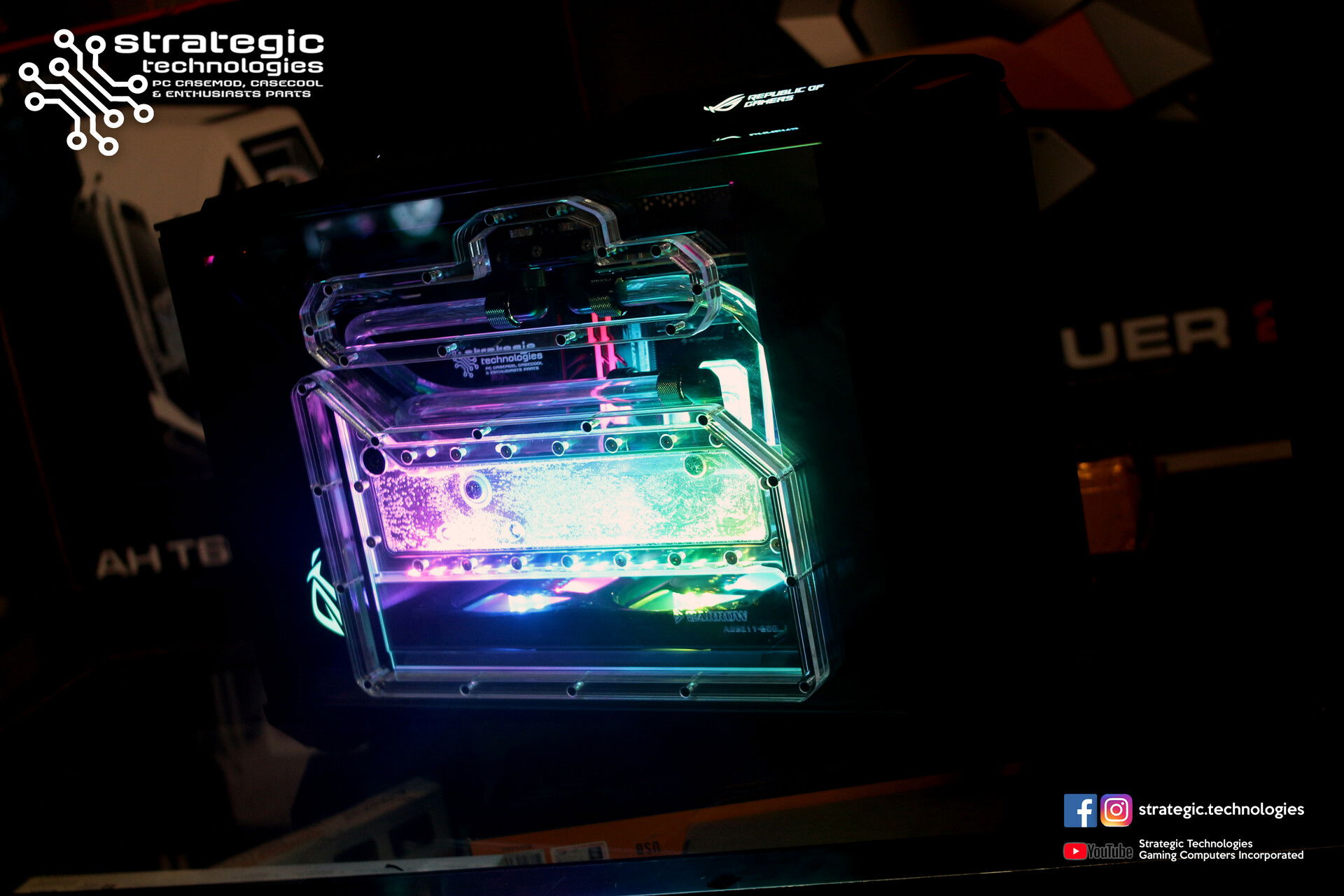 ASUS ROG Z11 custom hard line liquid cooled » builds.gg
