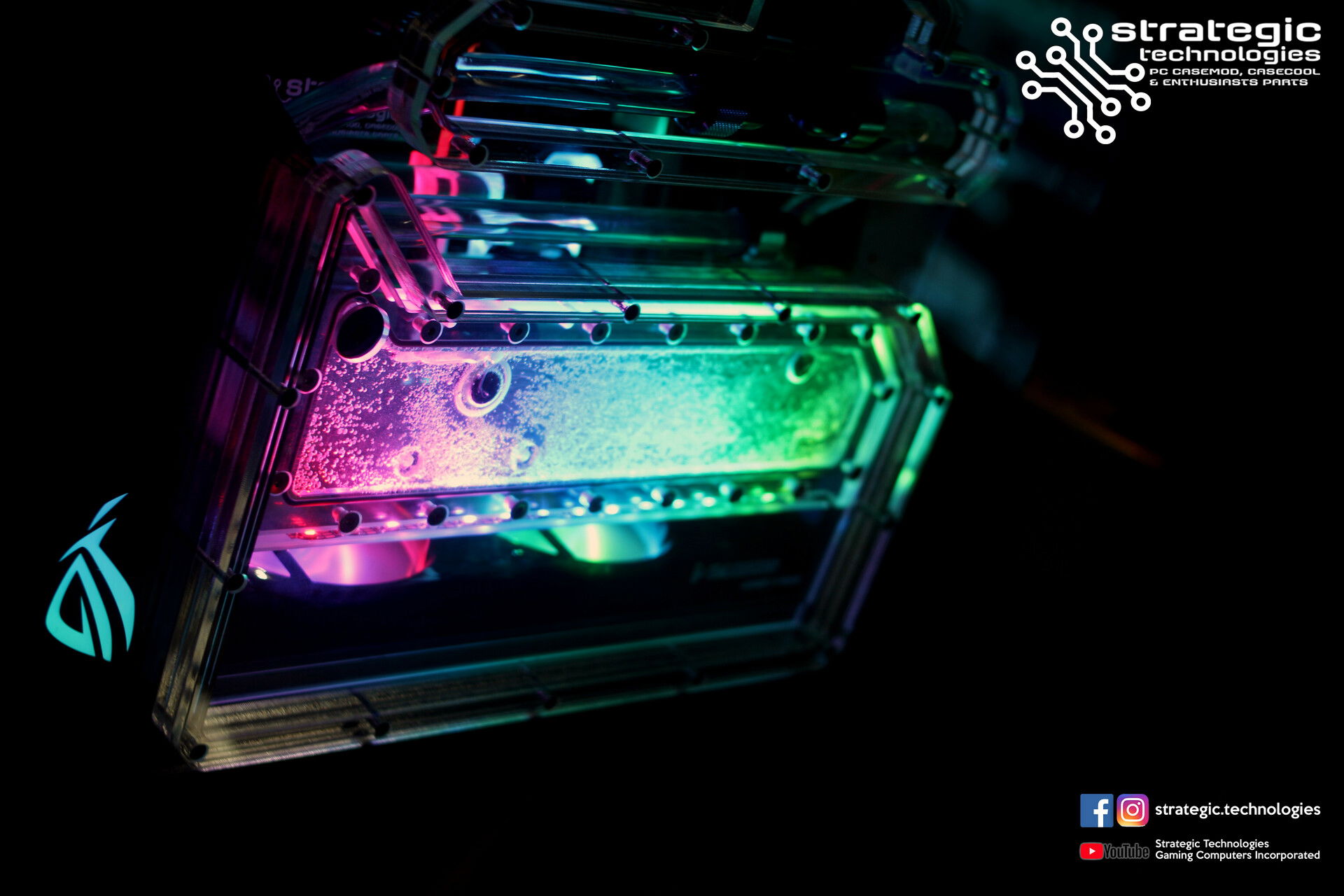 ASUS ROG Z11 custom hard line liquid cooled » builds.gg