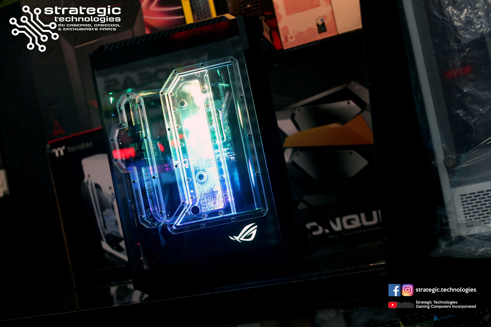 ASUS ROG Z11 custom hard line liquid cooled » builds.gg
